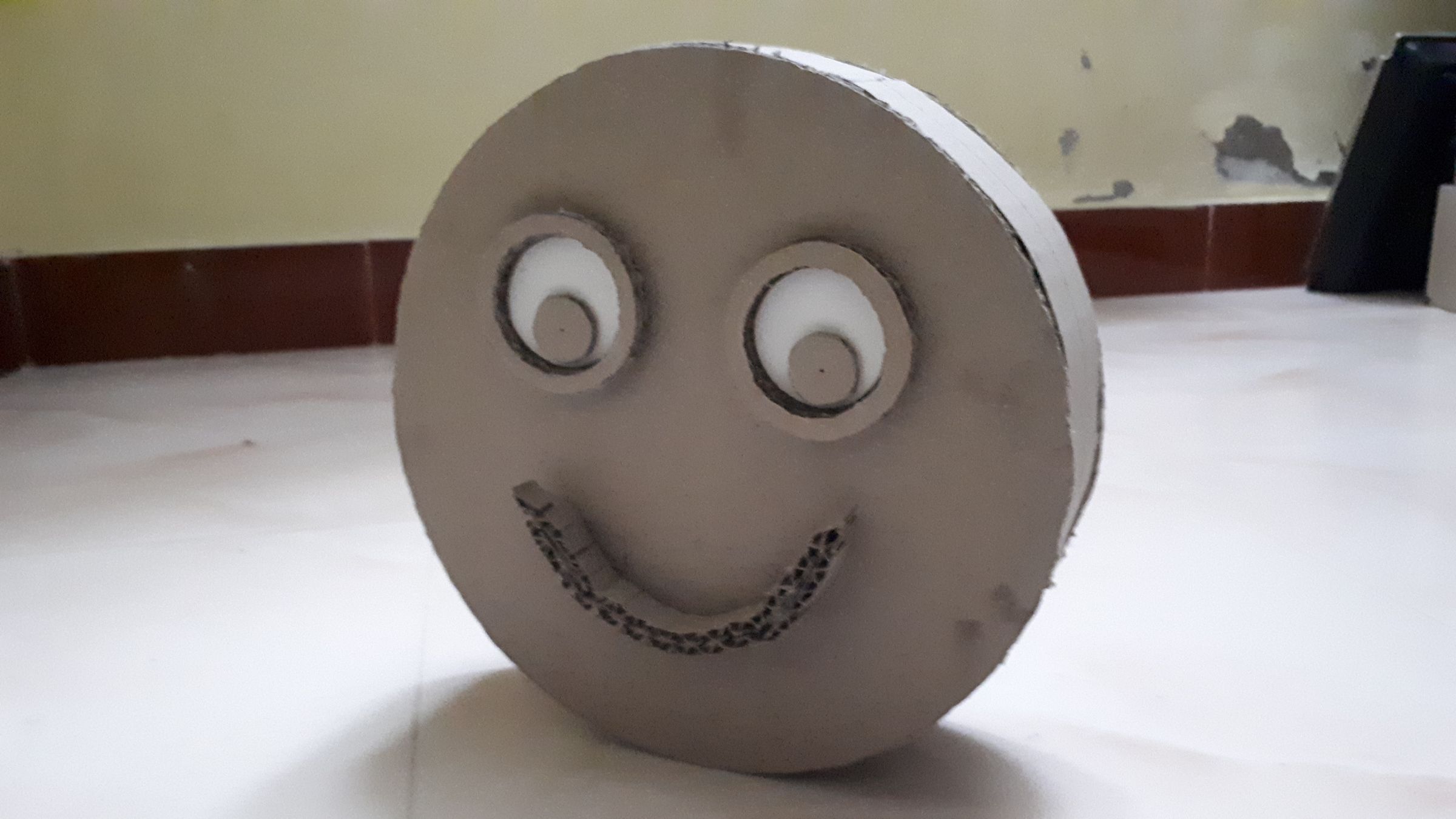 Cardboard Animatronic Smiley With BT App : 22 Steps (with Pictures ...