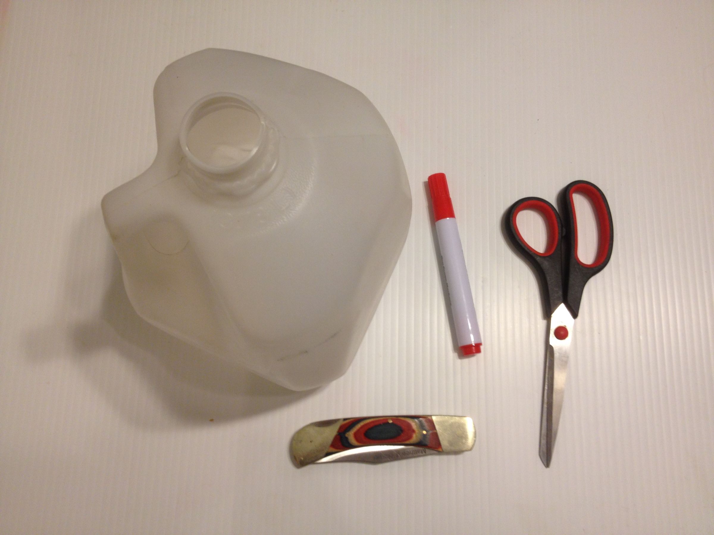 Recycled Tupperware/Storage Container From a Milk Jug (with Pictures ...
