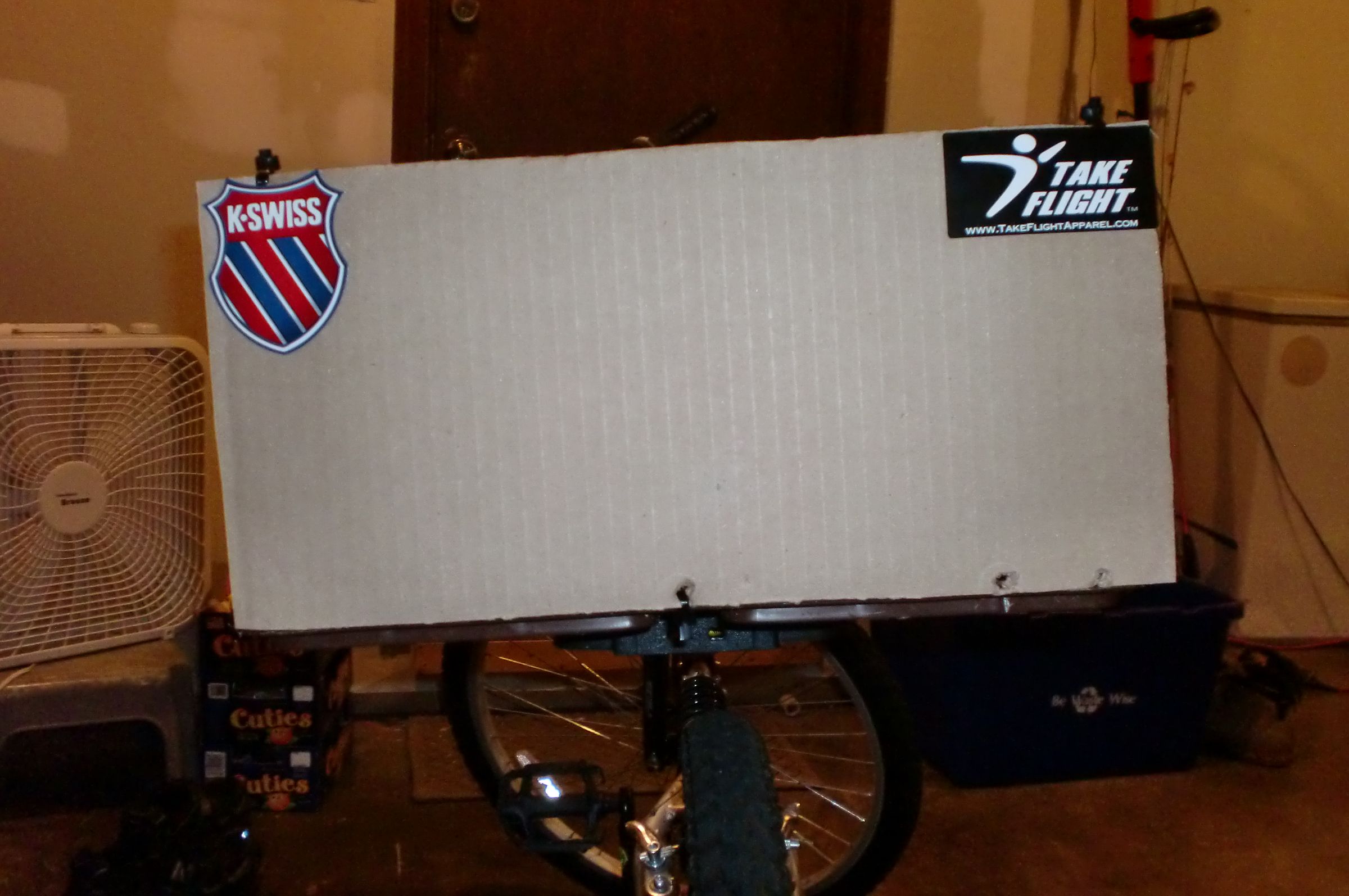 How to Put Bumper Stickers on a Bike With a Milk Crate. : 4 Steps ...