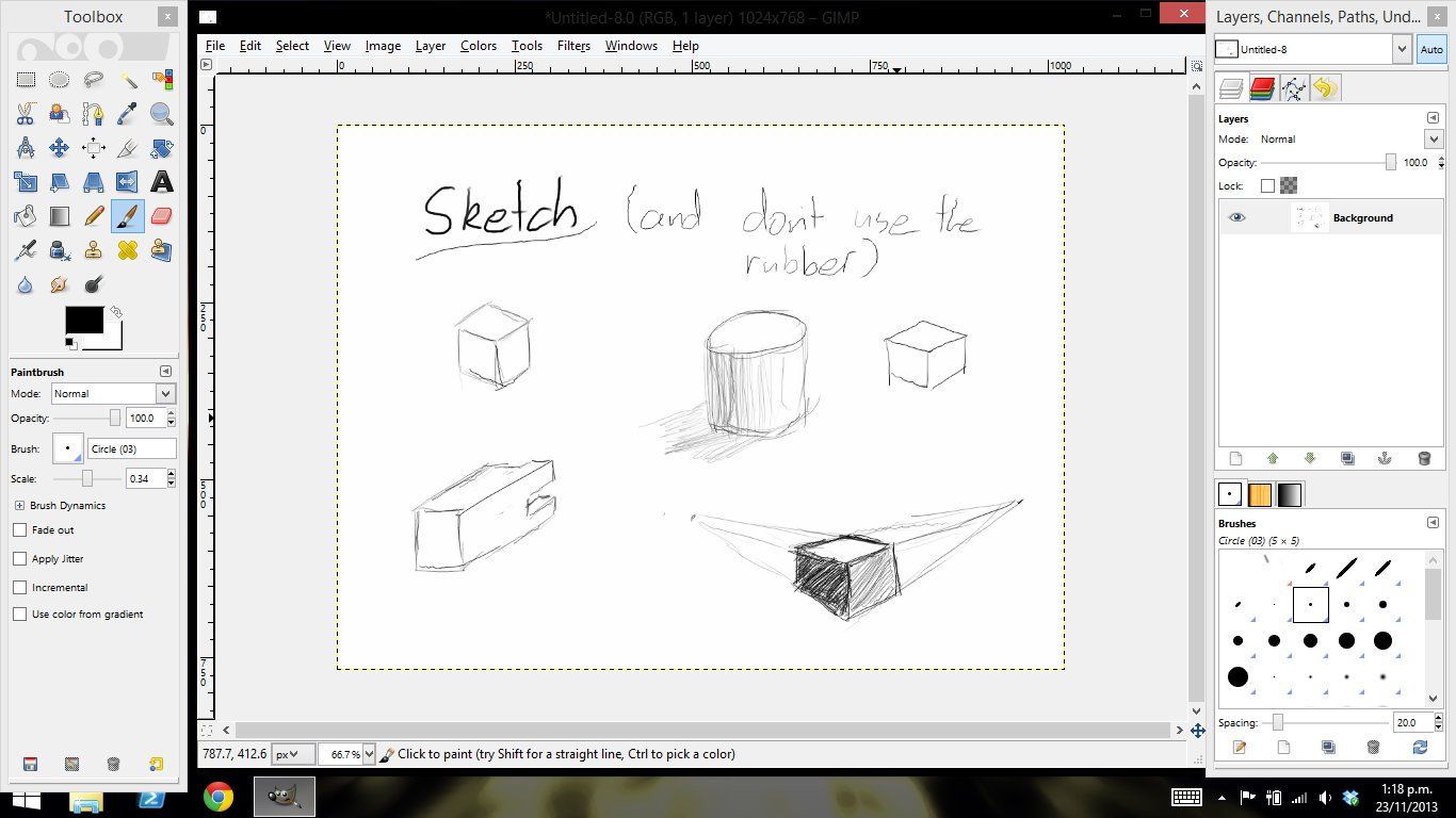 Digital Painting Lesson 1: the Basics of Using a Graphics Tablet : 11 ...