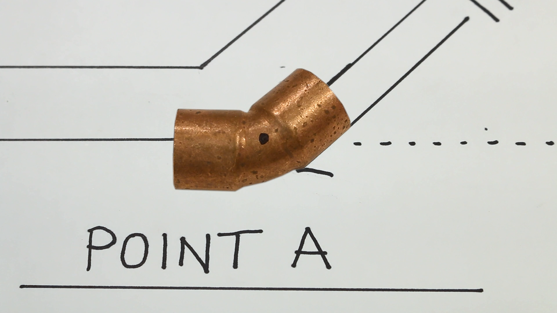 The EASIEST Way to Calculate a 45° Offset : 6 Steps (with Pictures ...