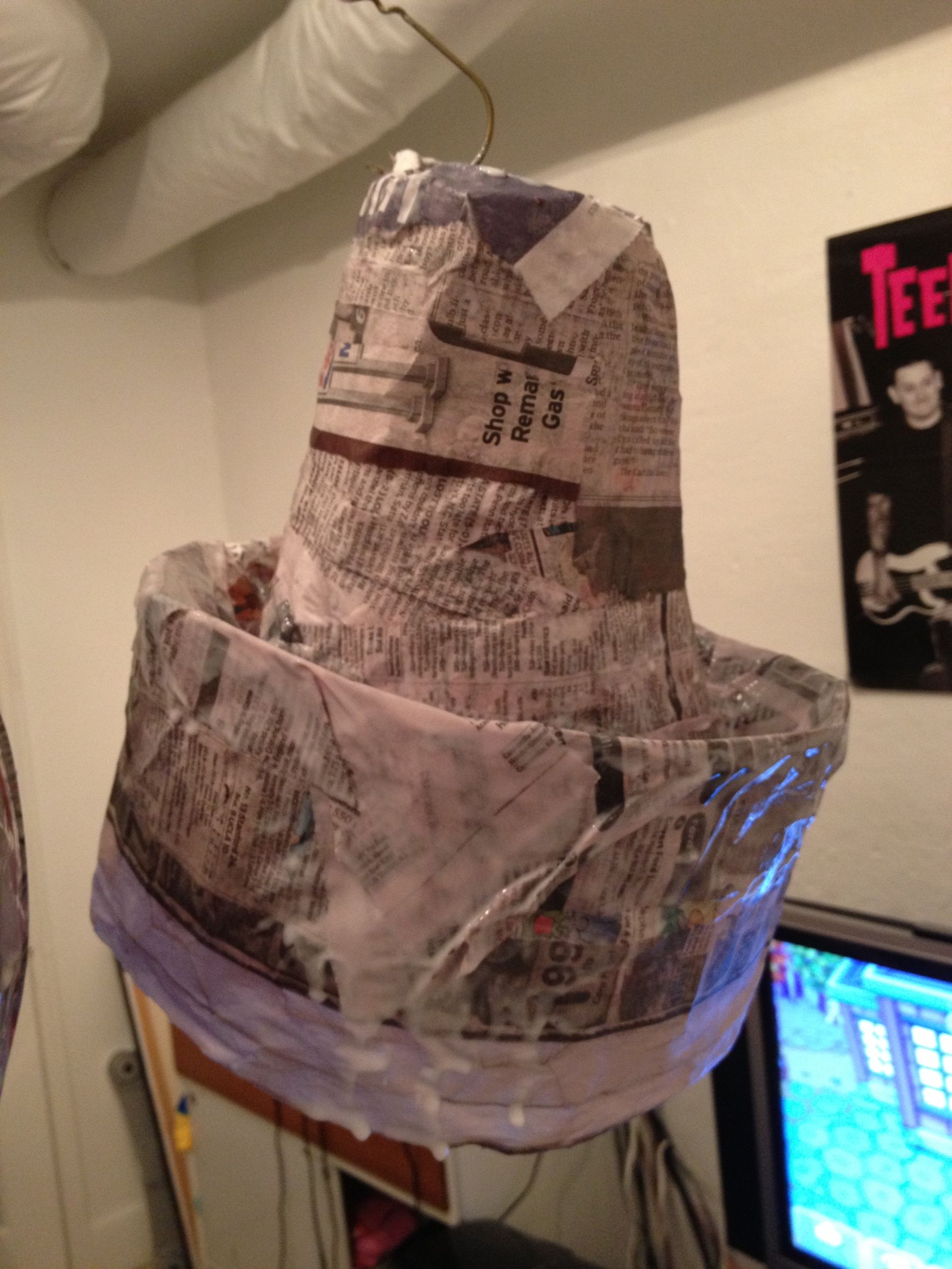 Pint-Sized Slasher Paper Mache Costume- Fallout 3 : 8 Steps - Instructables
