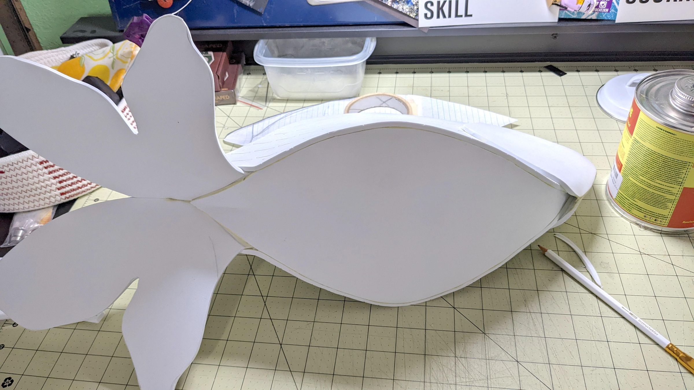 Goldfish EVA Foam Bag : 16 Steps (with Pictures) - Instructables