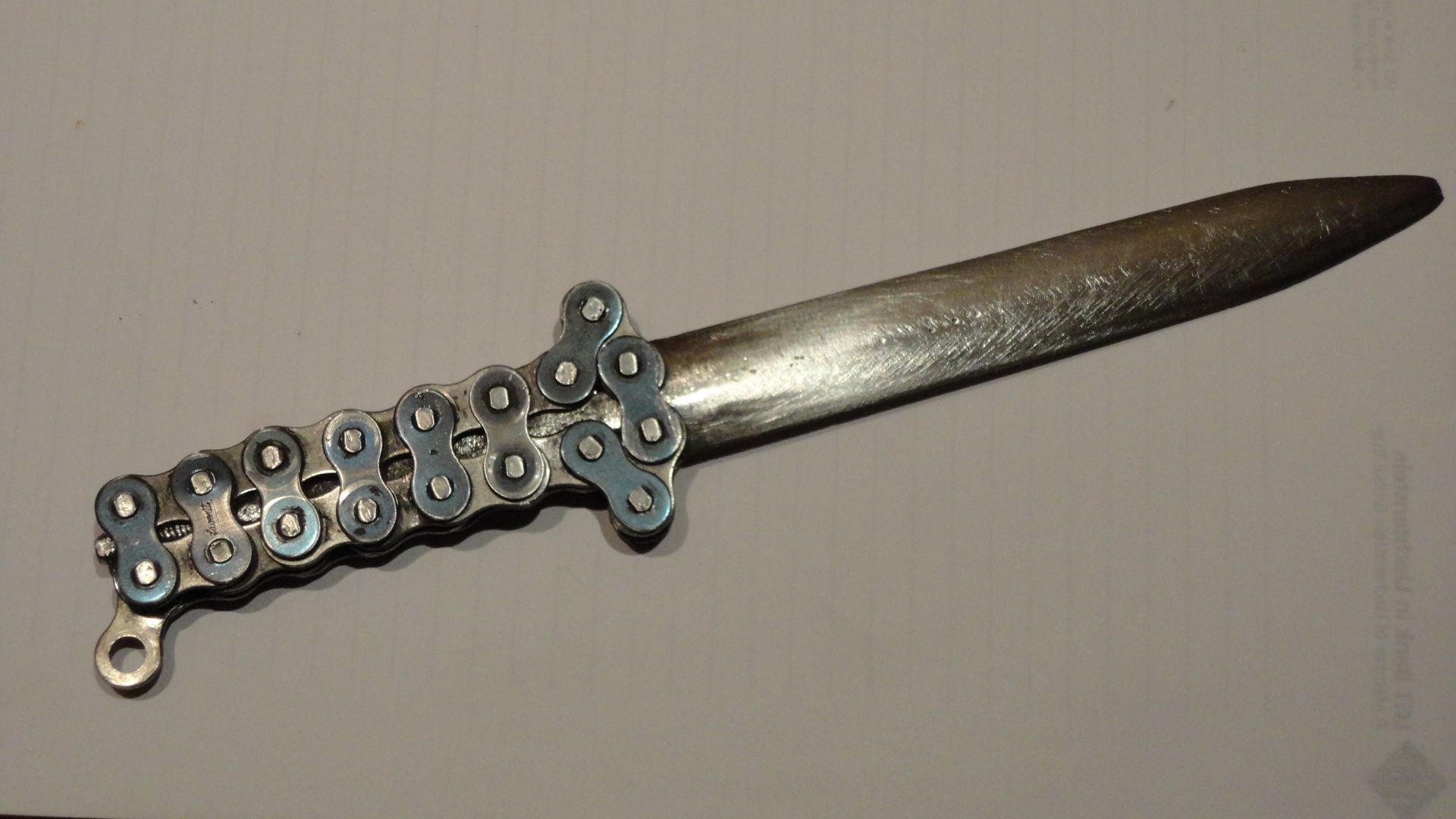 Motor Chain Handle Knife 4 - Instructables