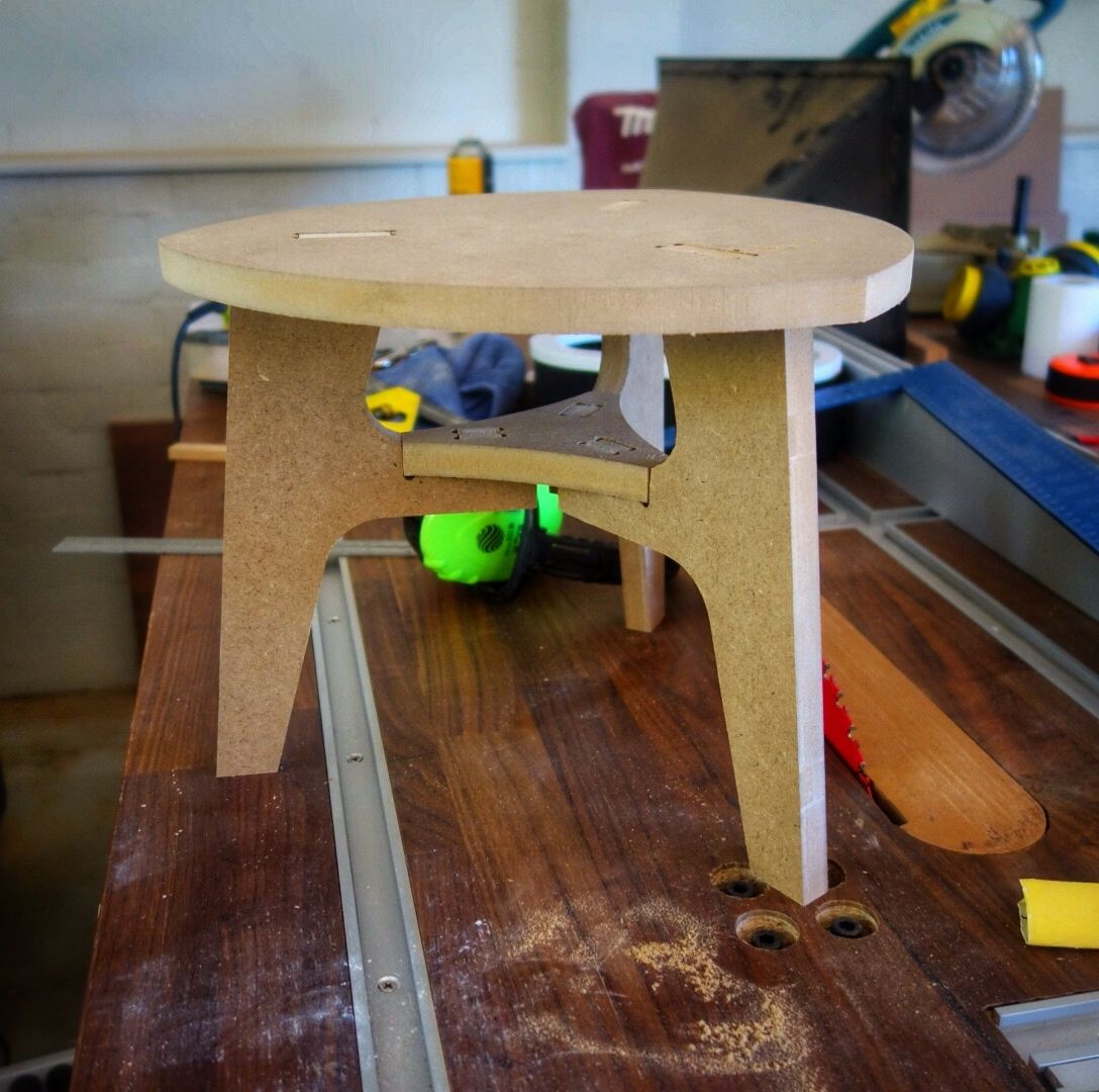 CNC a Small Footstool : 3 Steps (with Pictures) - Instructables