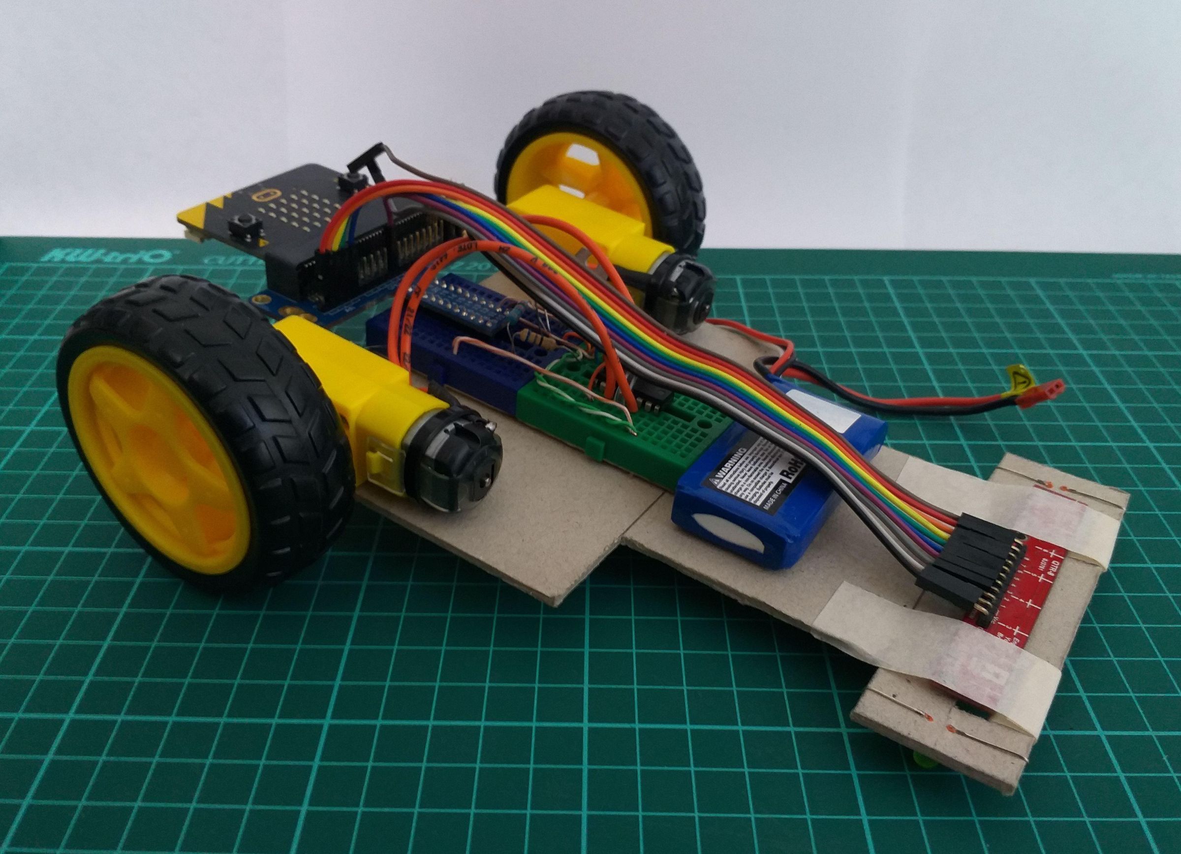 Micro:bit Line Following Robot : 7 Steps (with Pictures) - Instructables