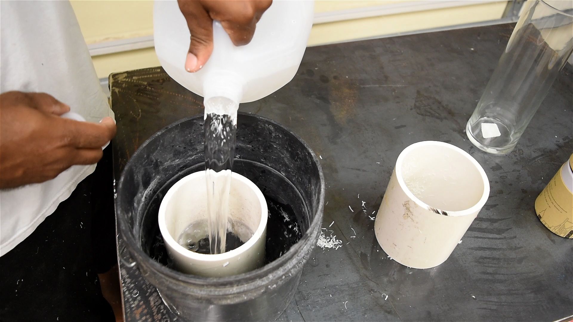 DIY Concrete Lamp - LED String Light : 9 Steps (with Pictures ...