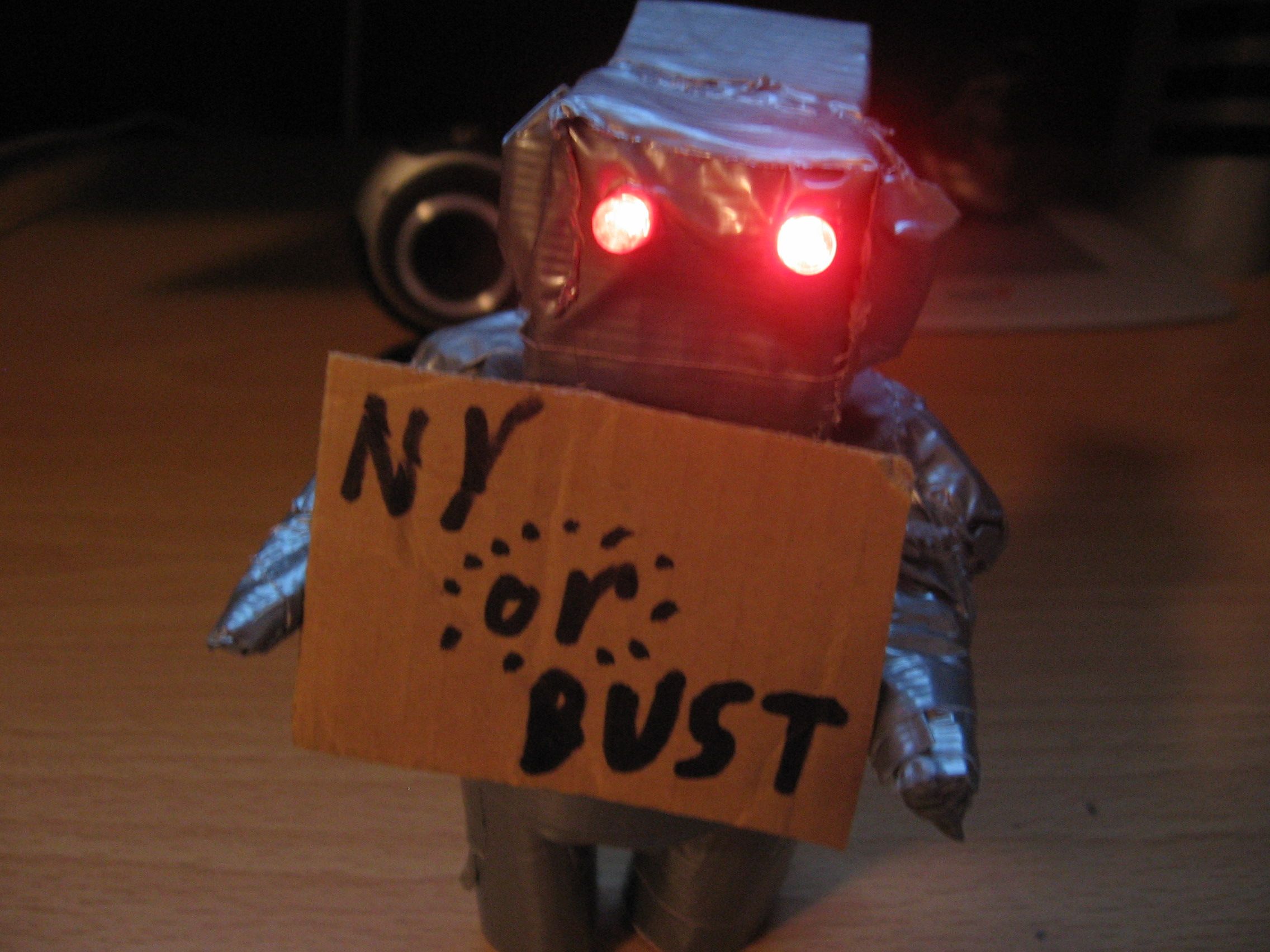 How to Make a Cheap, Mini Robot Out of Cardboard : 4 Steps - Instructables