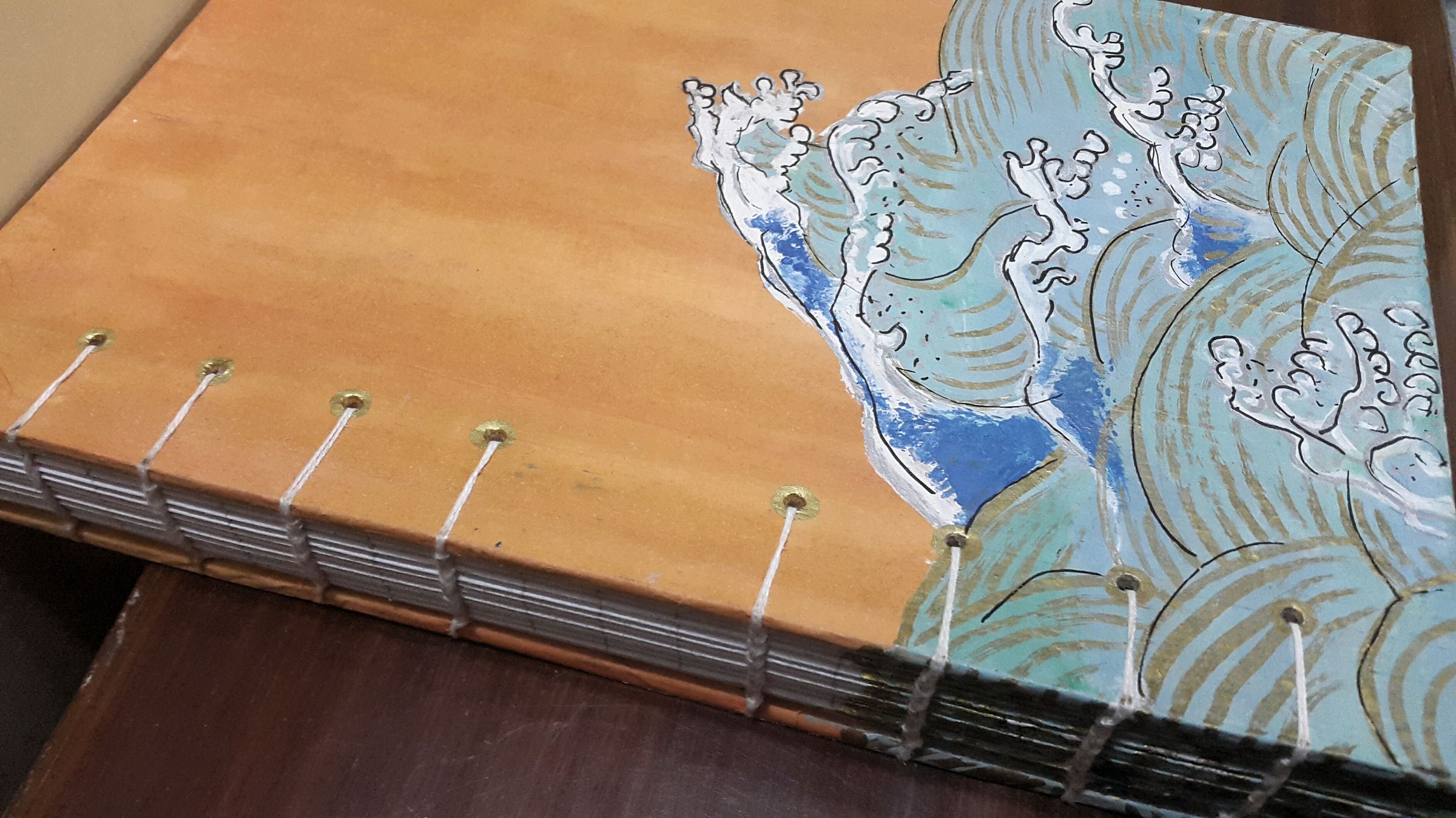 DIY Coptic Stitch Bound Notebook : 9 Steps (with Pictures) - Instructables