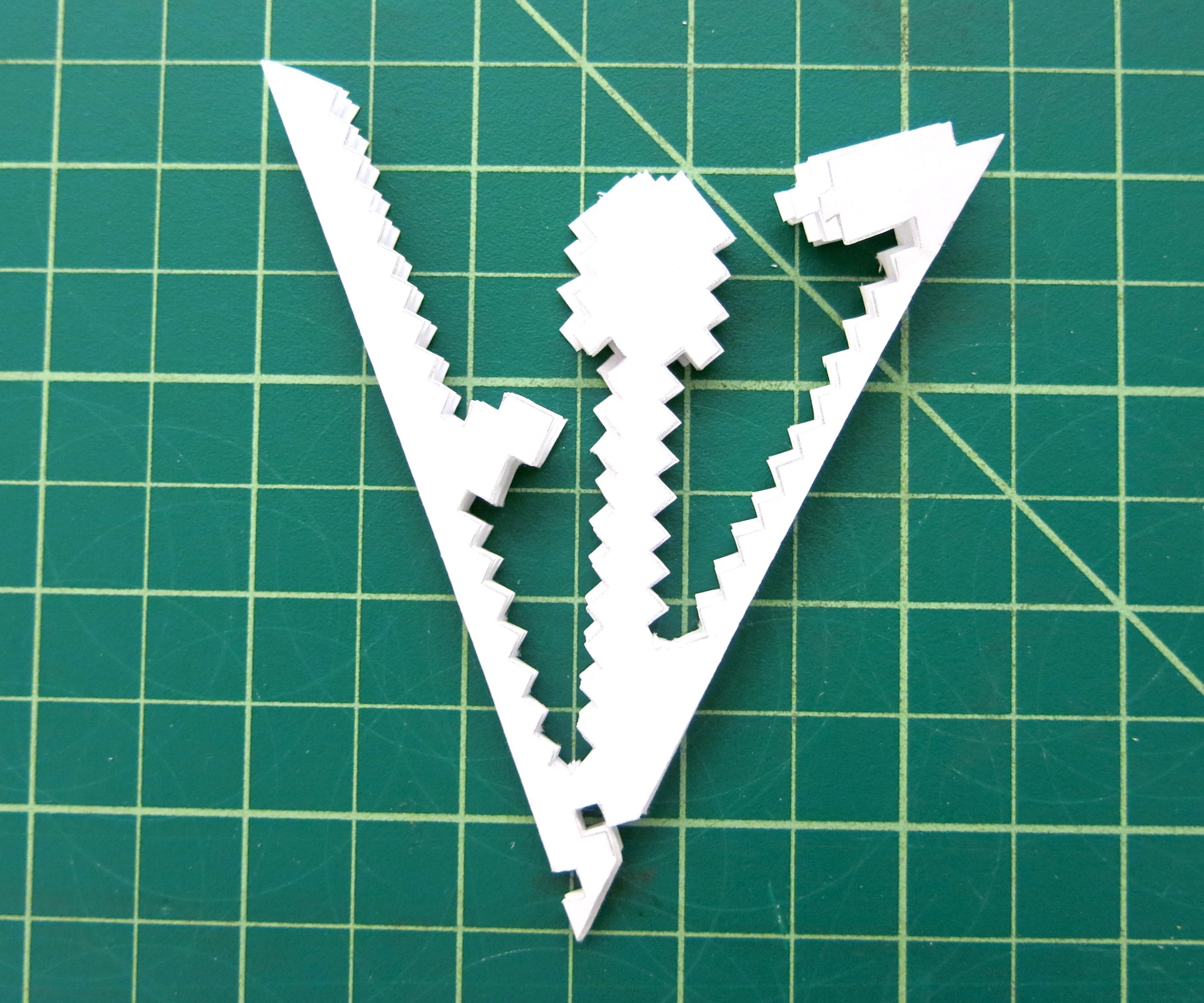 Minecraft Paper Snowflakes : 4 Steps (with Pictures) - Instructables