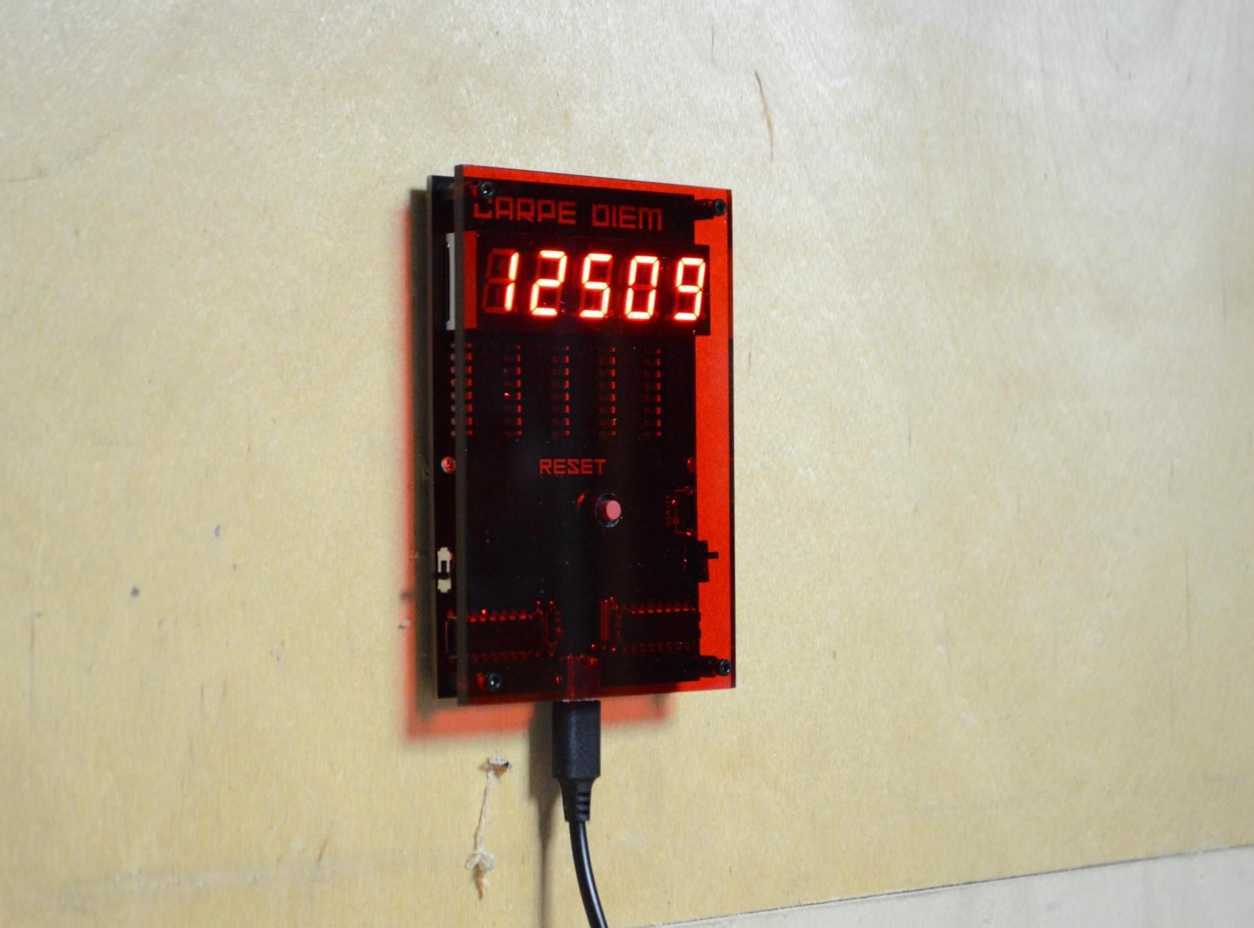 CMOS Counter Clock : 5 Steps (with Pictures) - Instructables