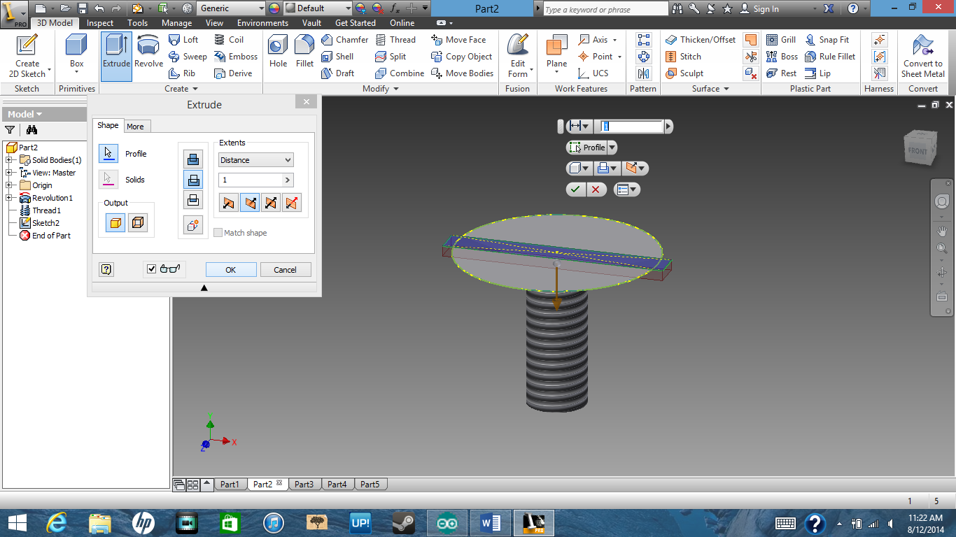 Autodesk Inventor Tutorial : 24 Steps - Instructables