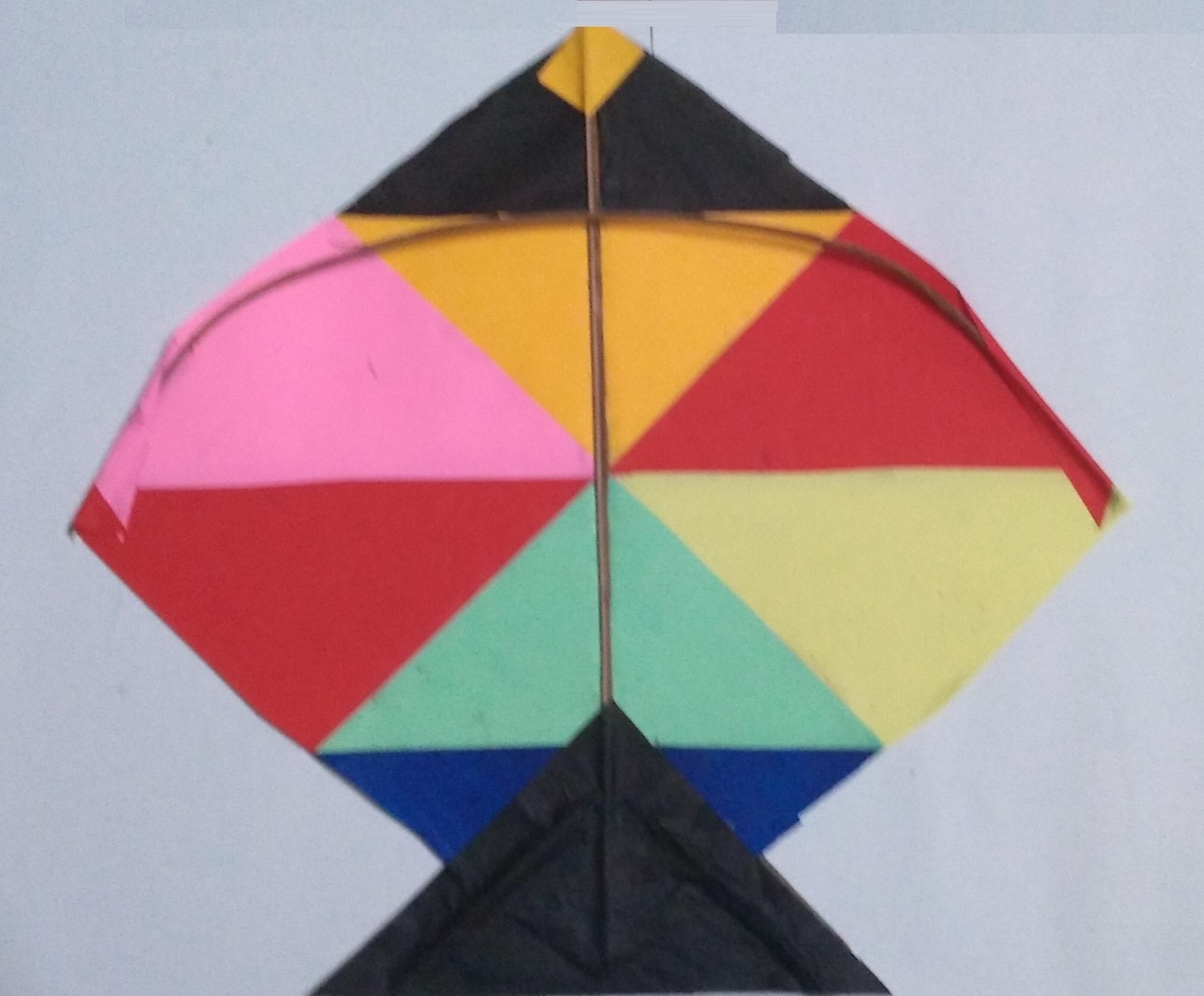 A Multi Color Premium Paper Kite : 8 Steps - Instructables