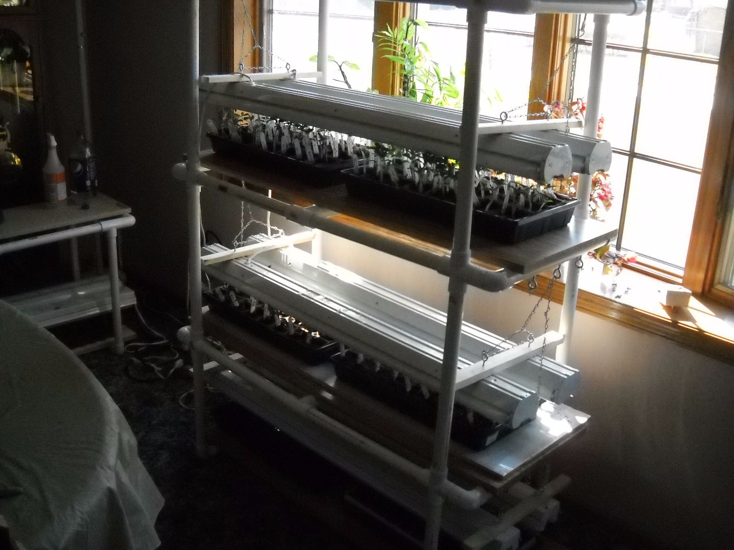 Plant Starting Light Stand - Instructables