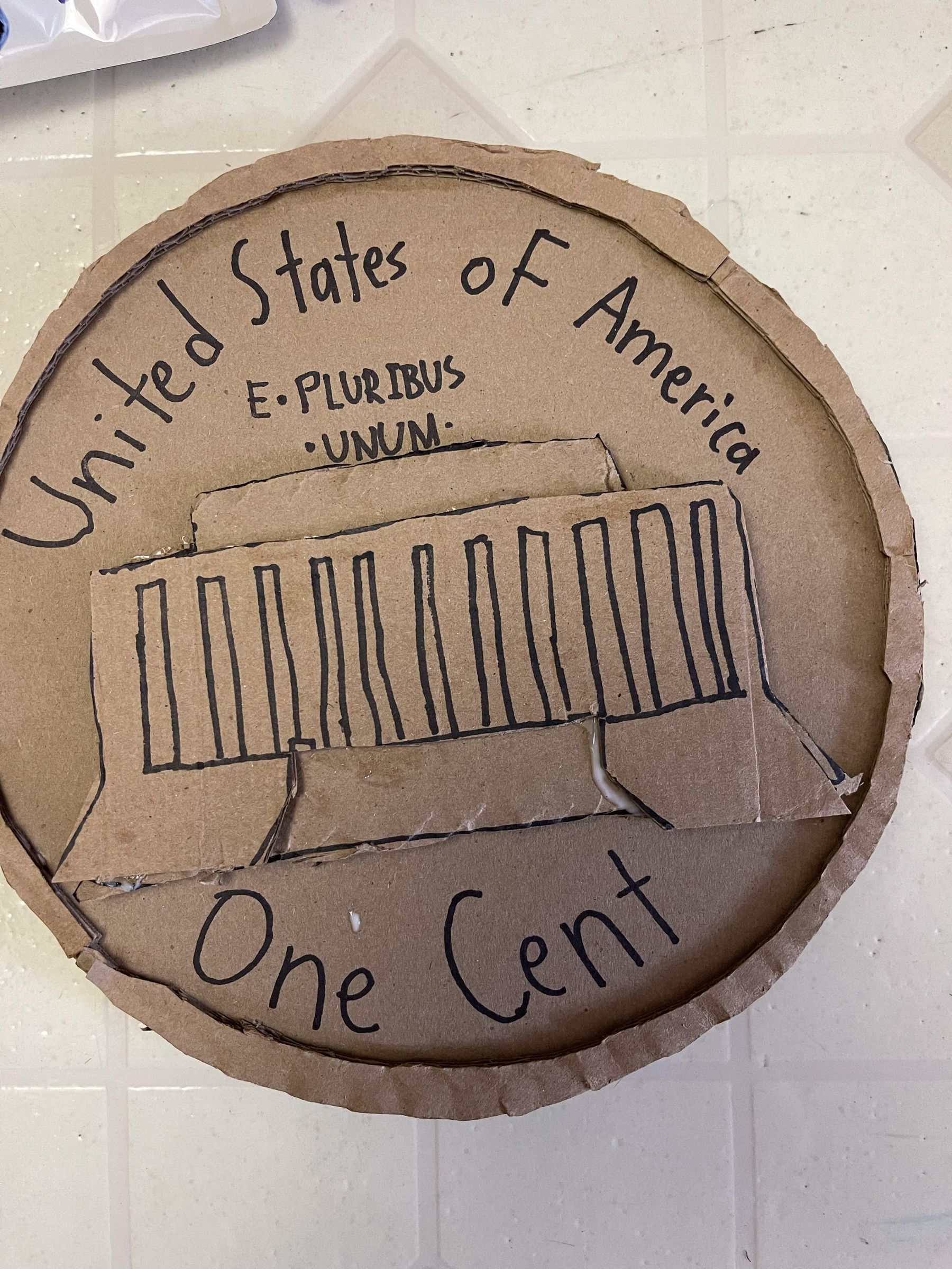 Giant Cardboard Penny : 6 Steps - Instructables
