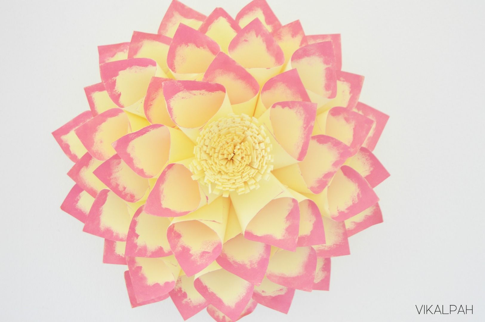 DIY Paper Dahlia : 10 Steps (with Pictures) - Instructables