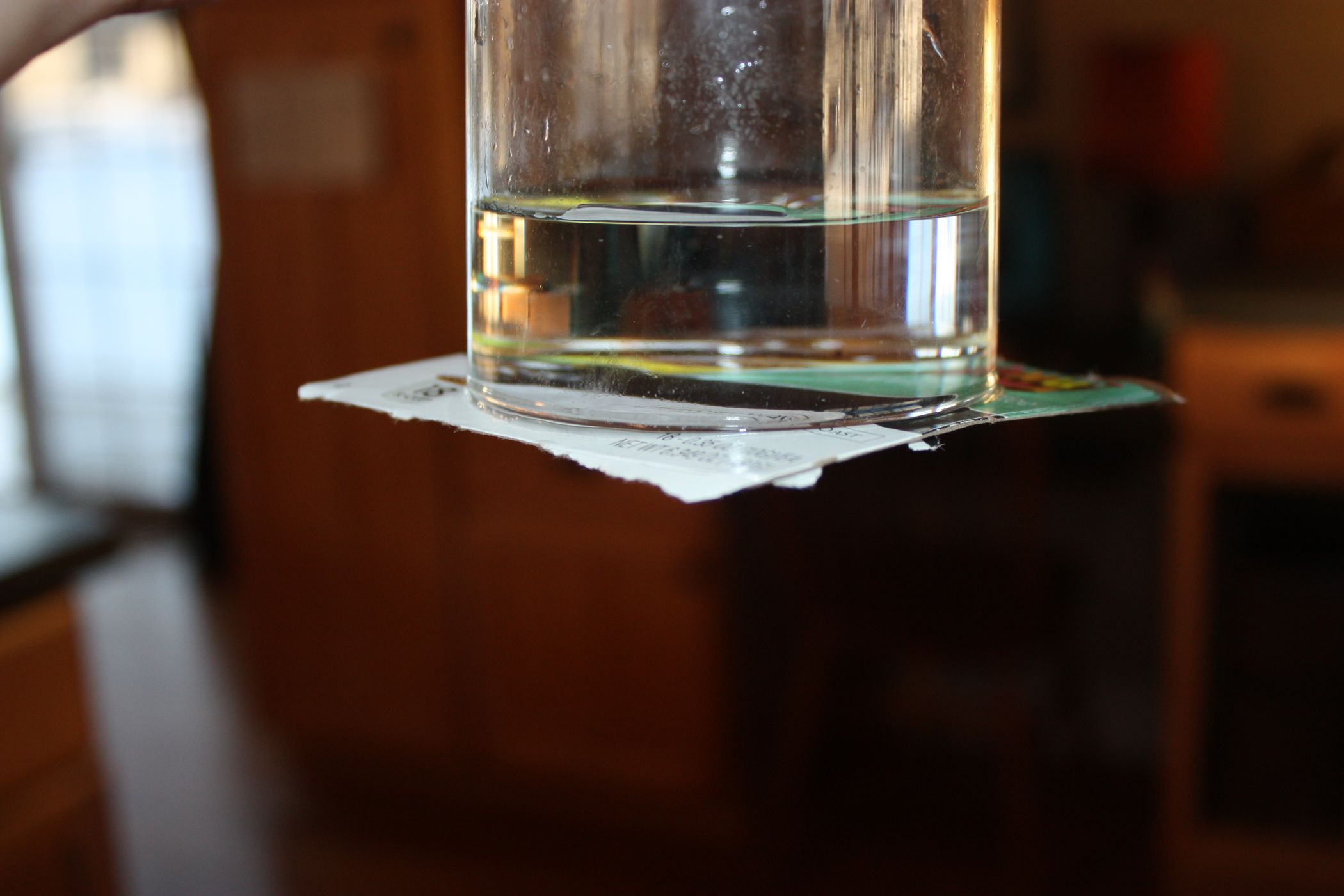 Cardboard and Water Magic Trick : 4 Steps (with Pictures) - Instructables