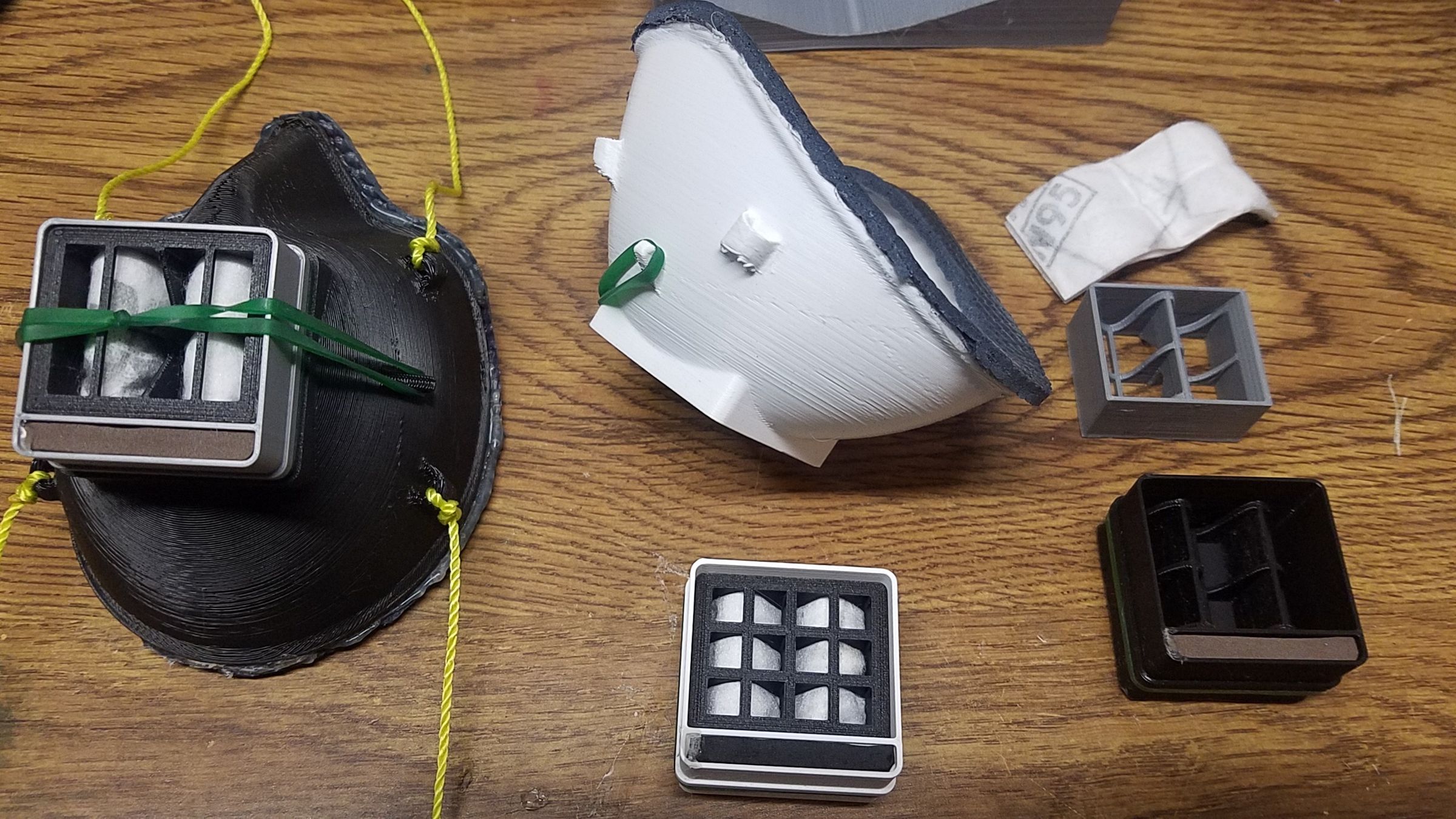 Make 4 N95 Filters From Each N95 Mask (3D Printed) : 6 Steps ...