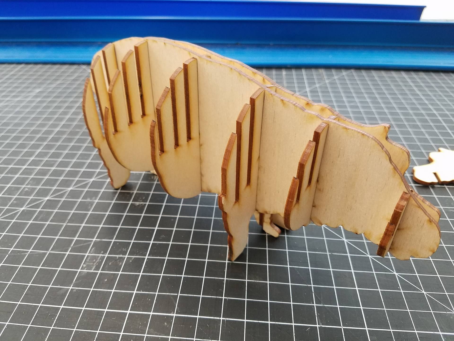 Laser Cut Hippo : 4 Steps - Instructables