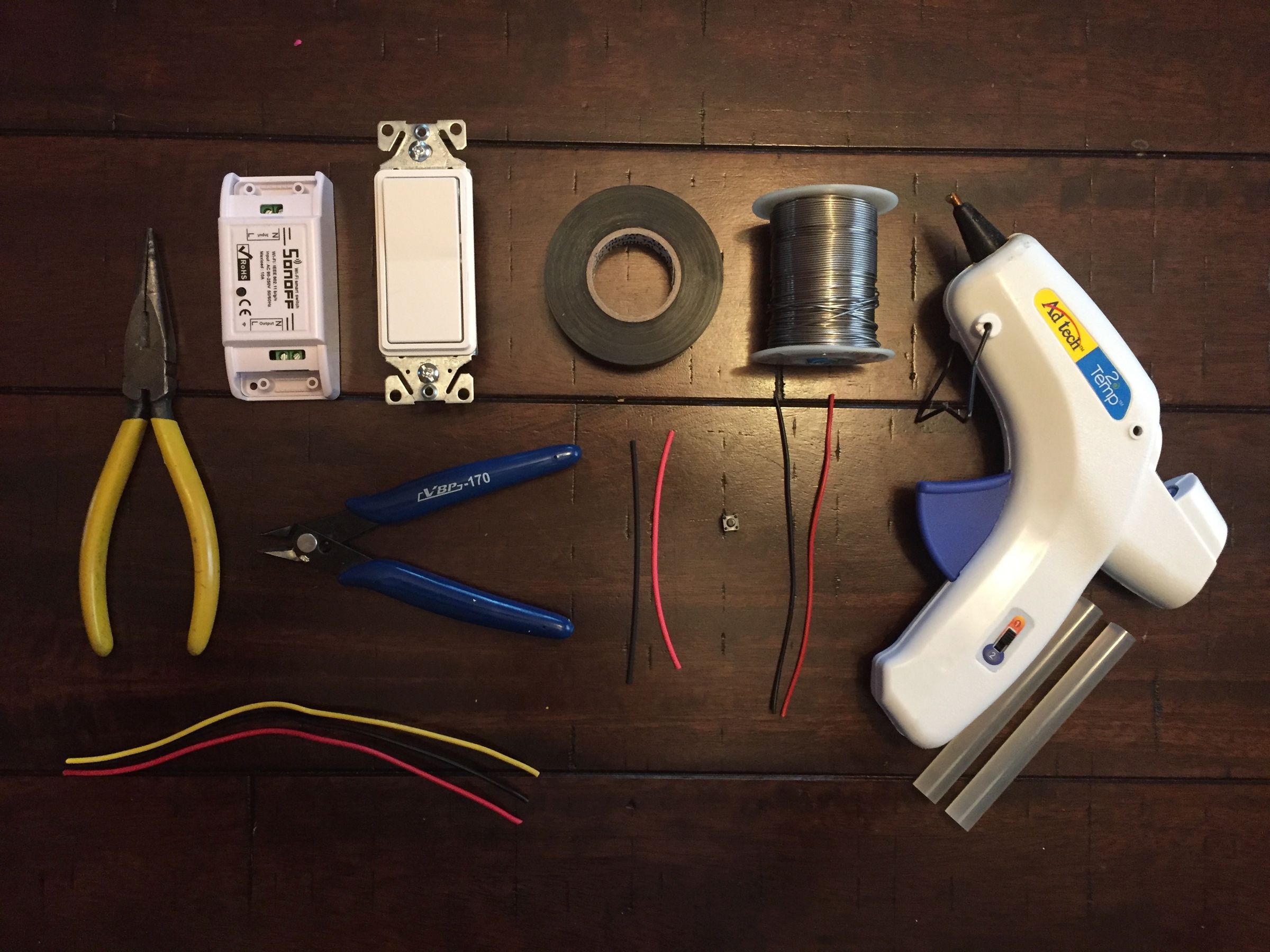 DIY Hybrid Sonoff Smart Switch for $10 : 9 Steps (with Pictures ...