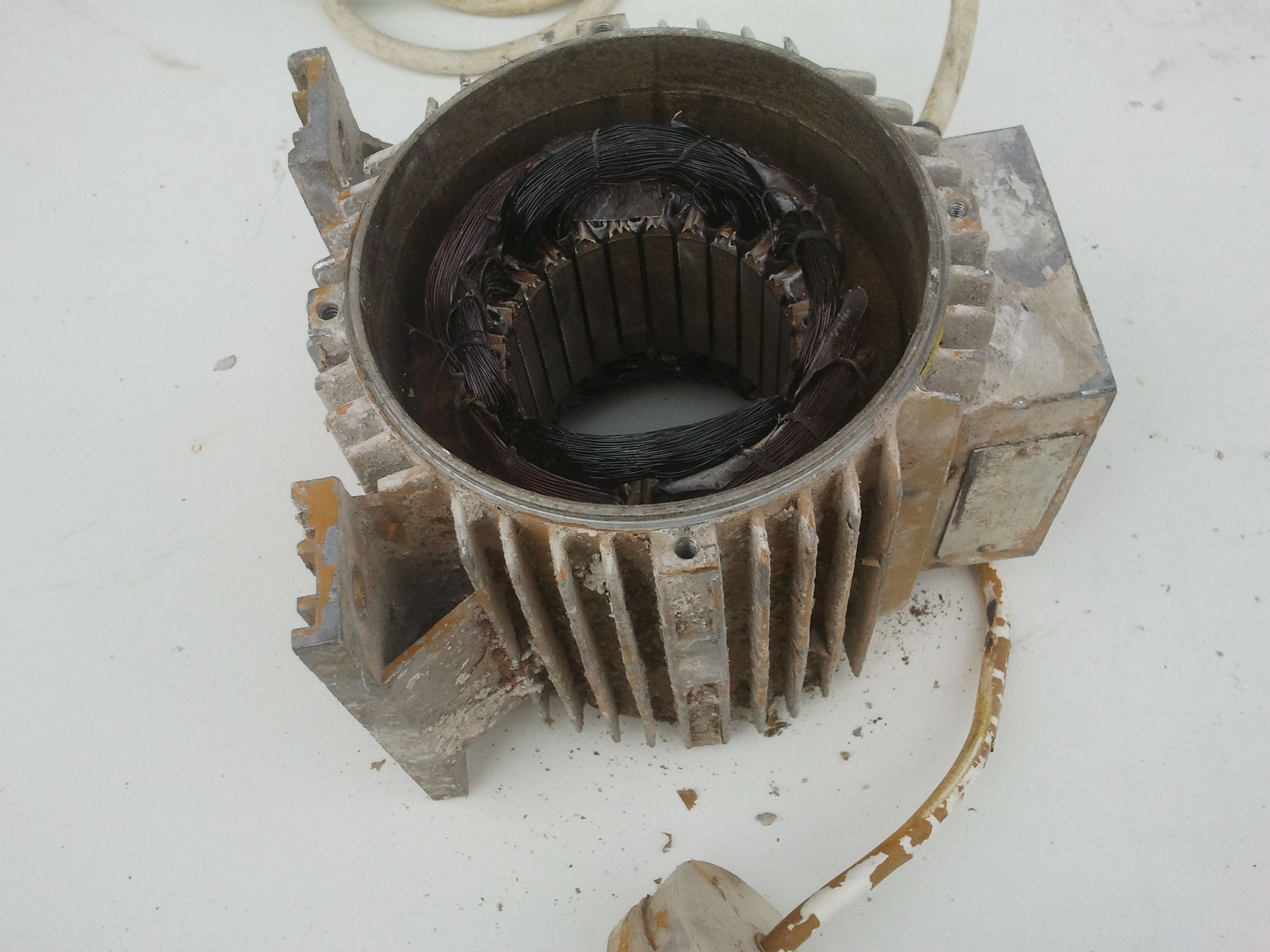 Rewinding and Renovation of the Electric Motor : 45 Steps (with ...