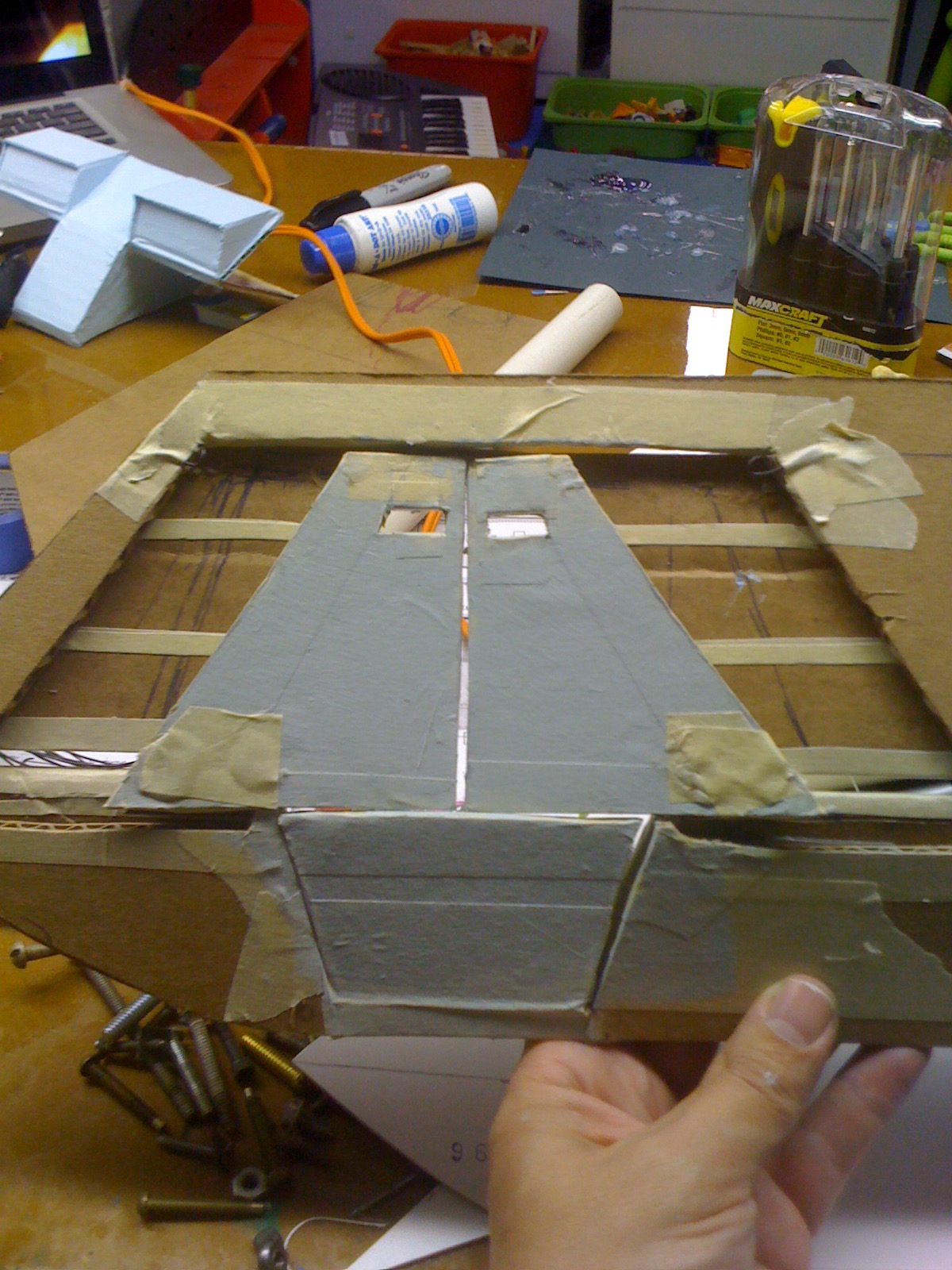 Star Trek Cardboard Shutttlecraft : 14 Steps (with Pictures ...