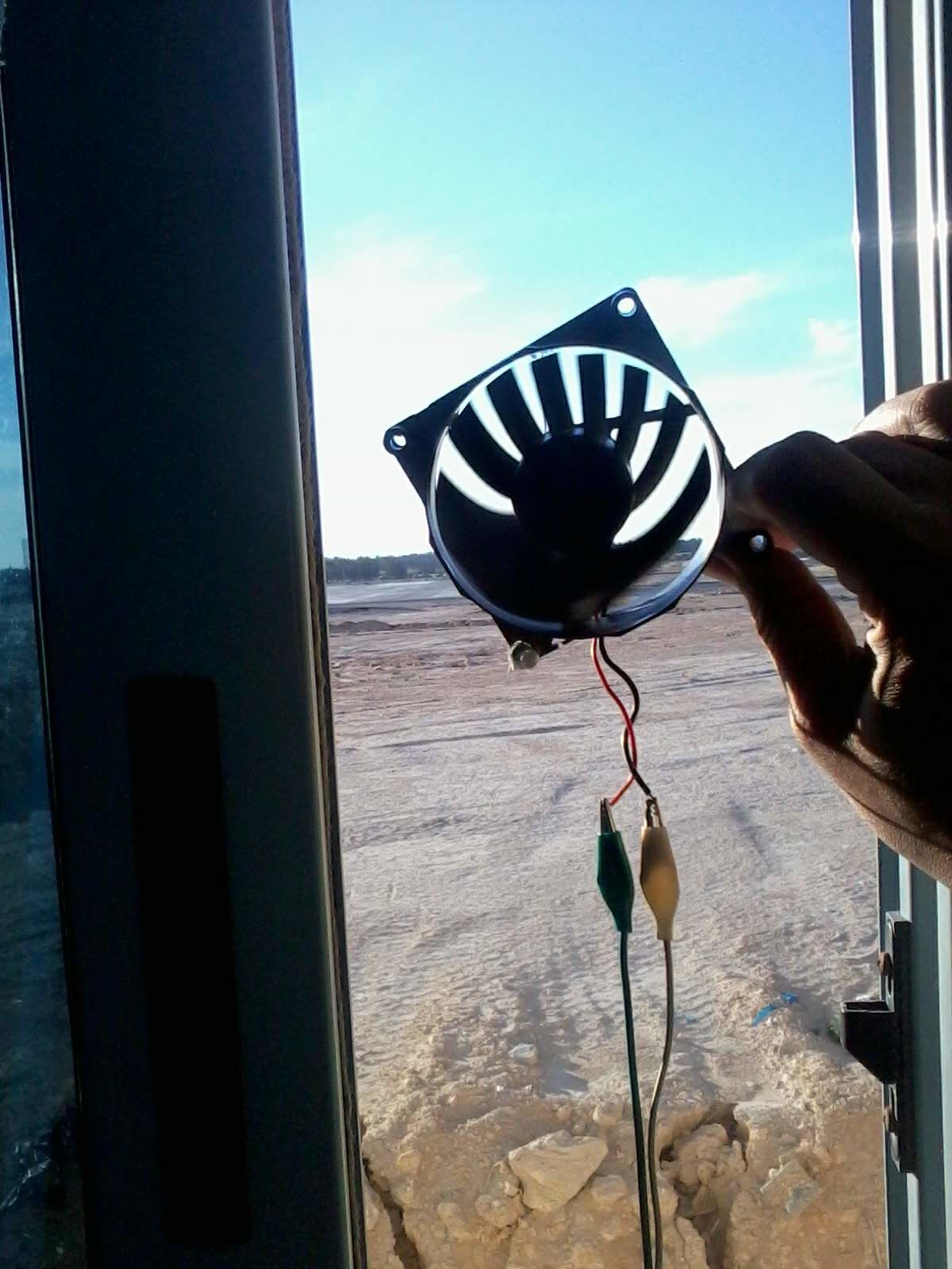Old PC Fan ----> Wind Turbine in 10 Minutes : 4 Steps - Instructables