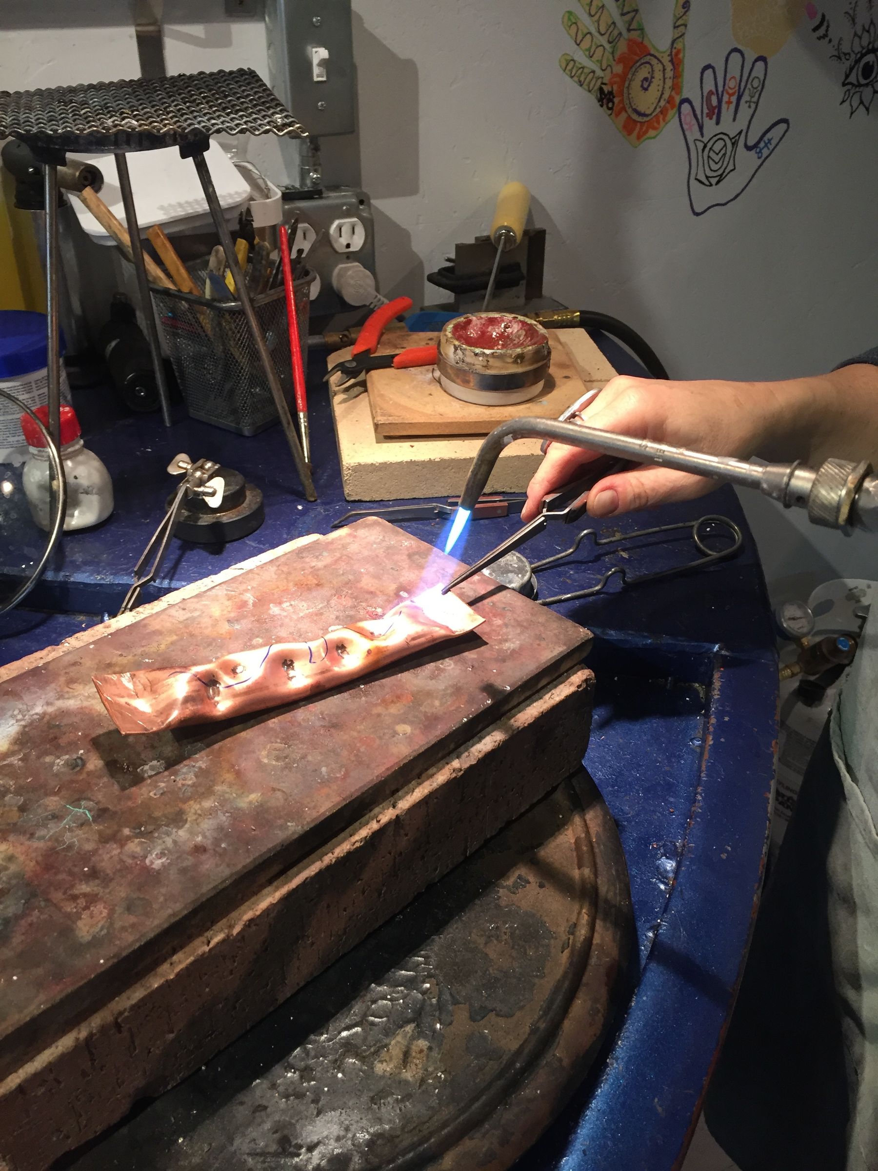 Forged Repurposed Copper Pipe Cuff : 6 Steps (with Pictures ...