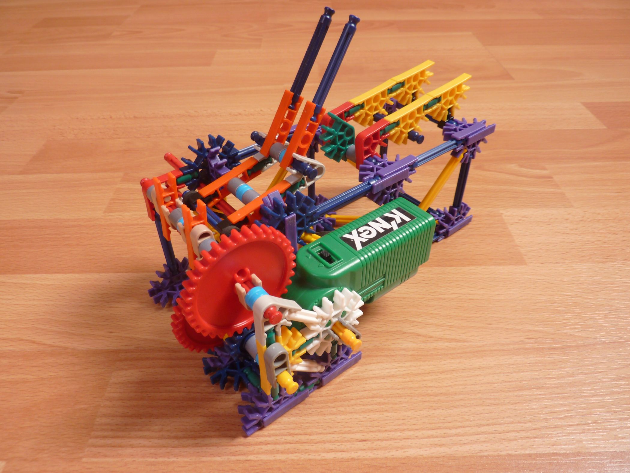 Jump Lift, a Knex Ball Machine Lift : 7 Steps - Instructables