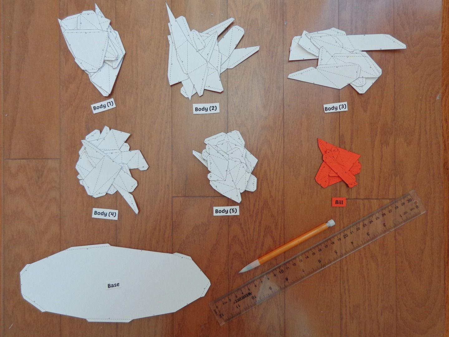 3D Duck Papercraft Model : 13 Steps - Instructables
