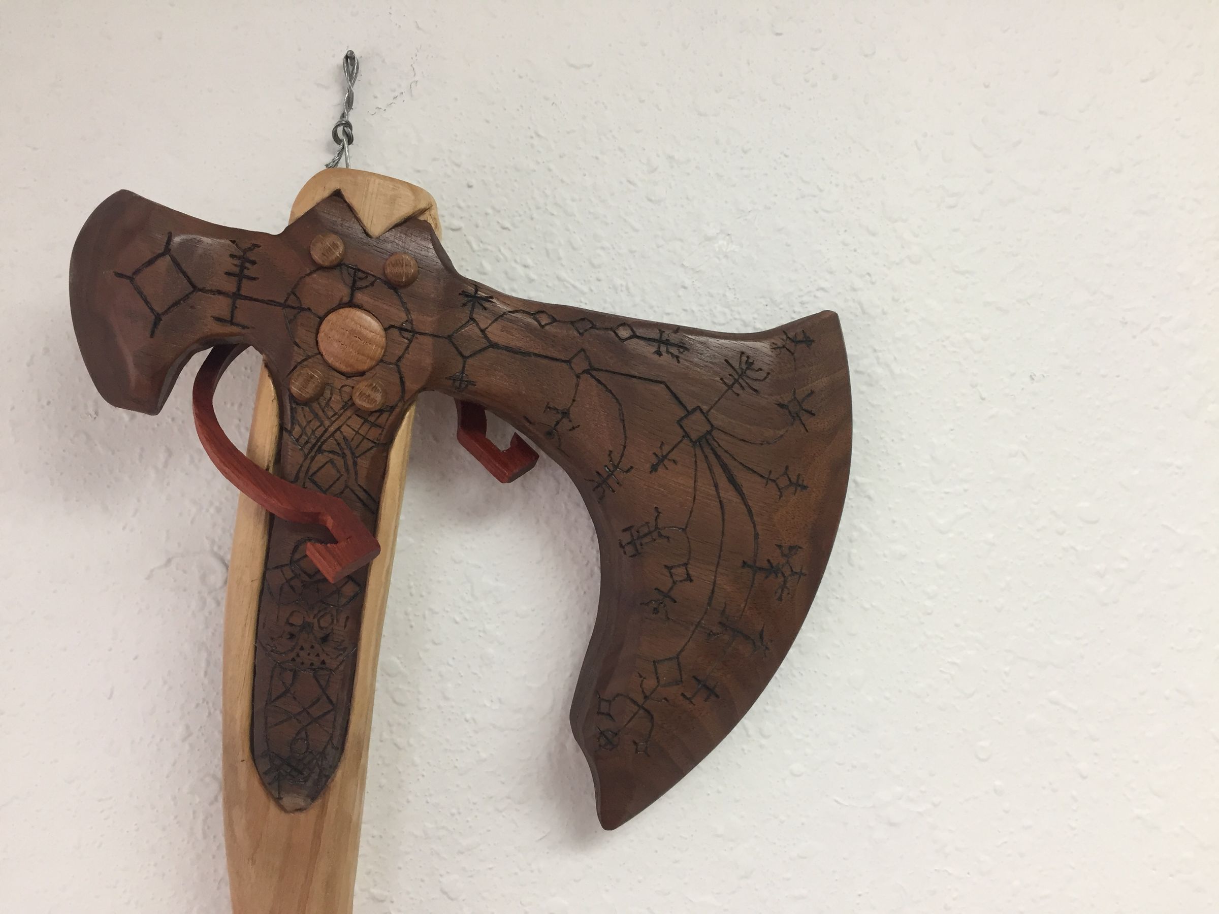 Recently Finished Making The Leviathan Axe From God Of War God Of War