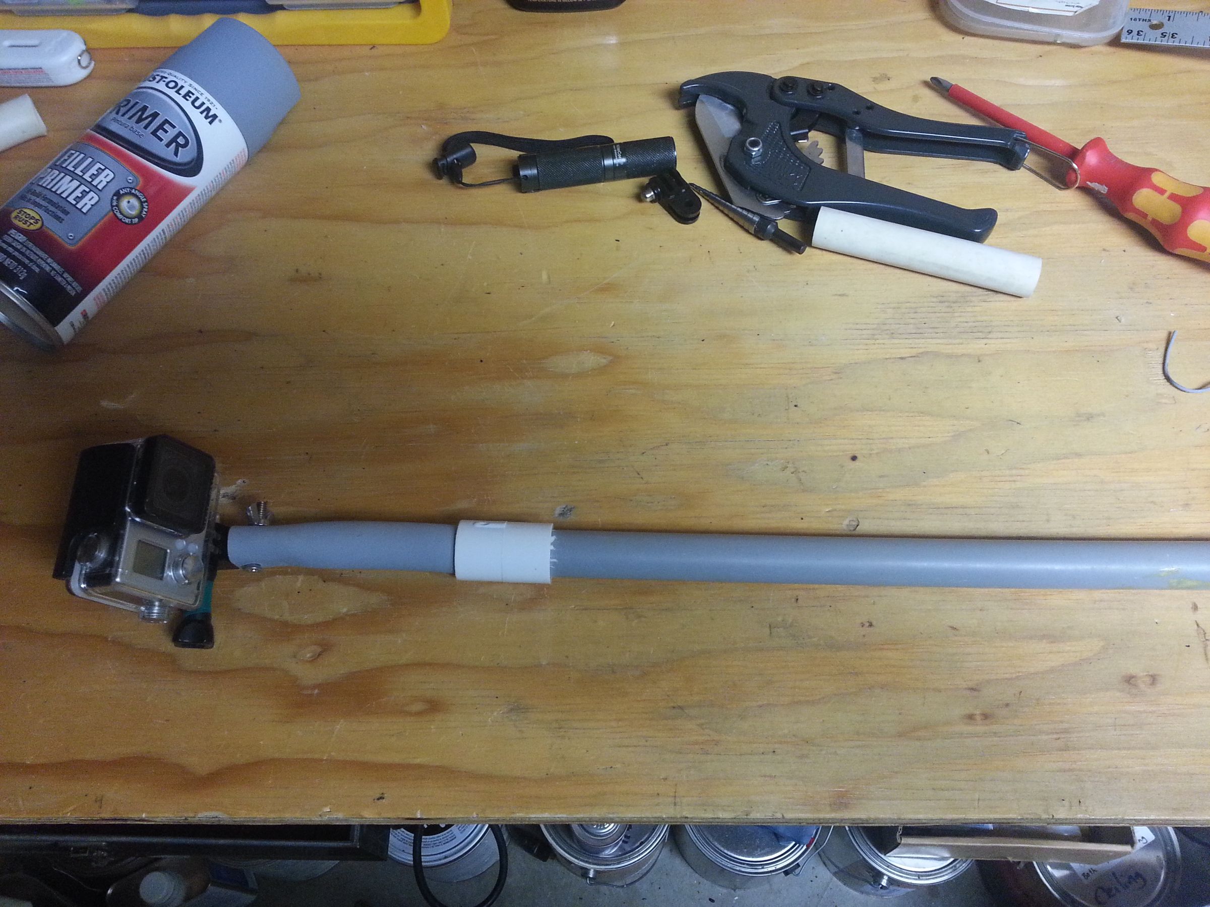 Heat-molded GoPro PVC Mount System : 4 Steps - Instructables