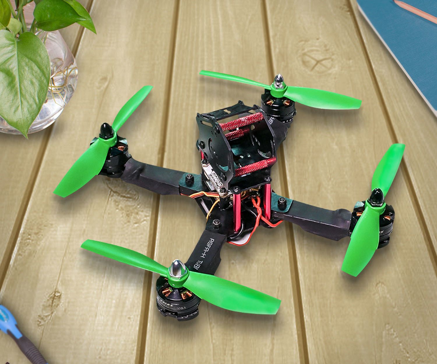 How to Mount CC3D Flight Controller to Quadcopter (Assembly, Wiring ...