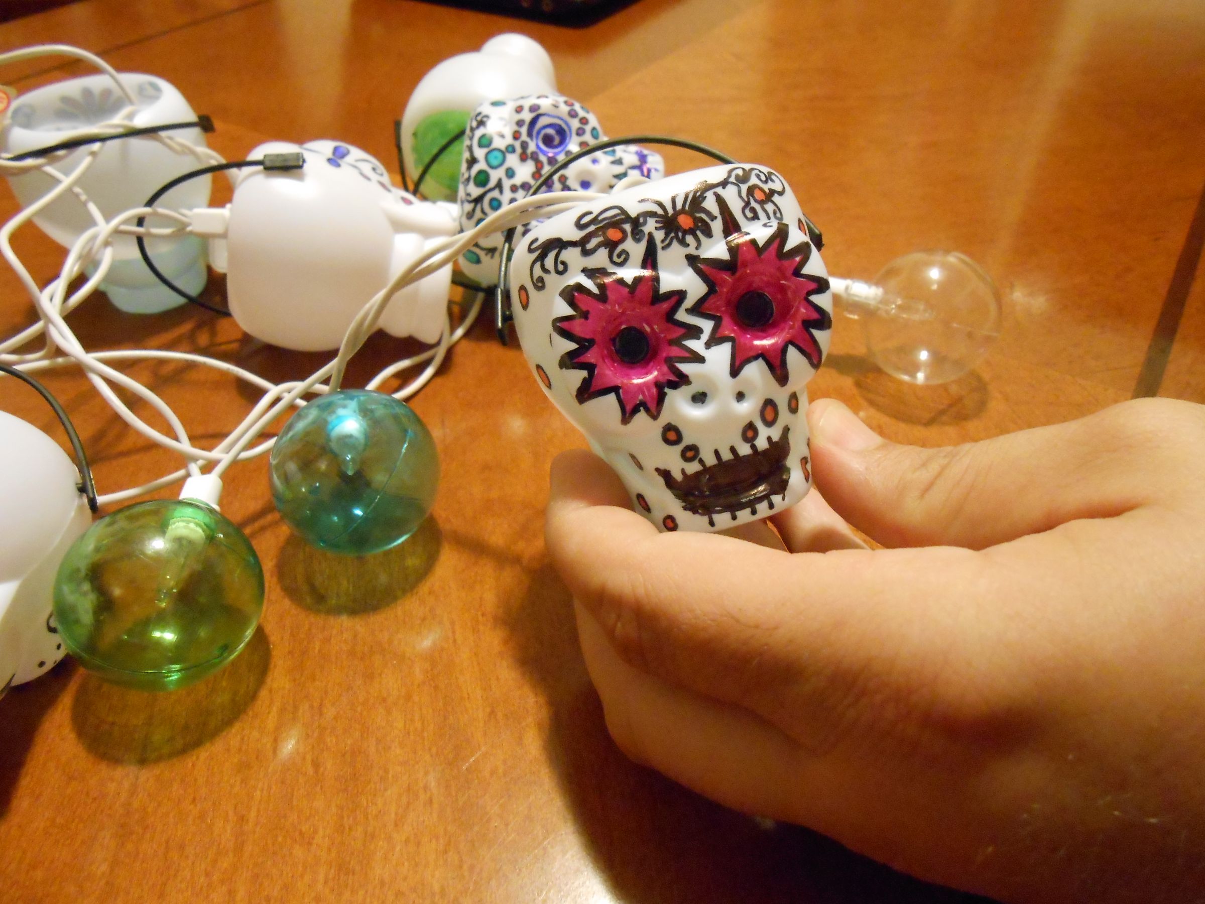 Sugar Skull String Lights : 3 Steps (with Pictures) - Instructables