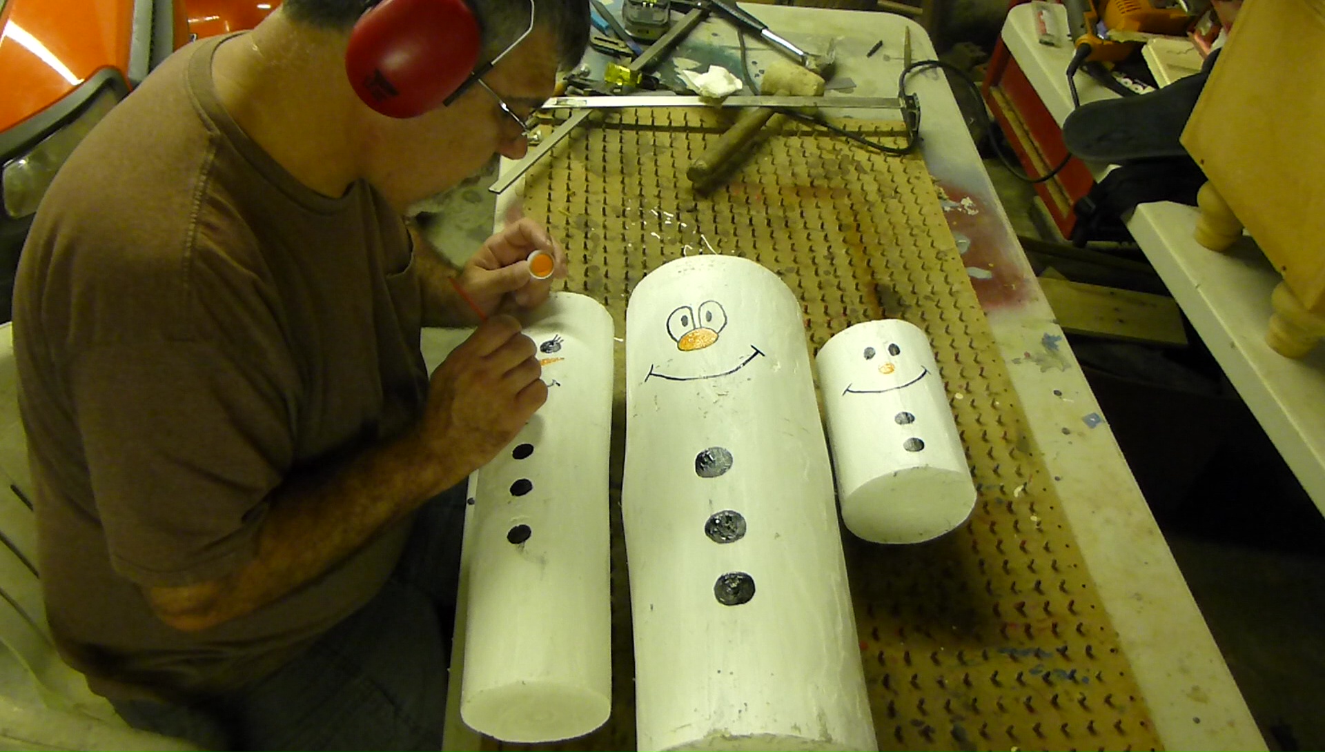 Ghost/Snowman Out of Logs, It's Reversible : 7 Steps (with Pictures ...