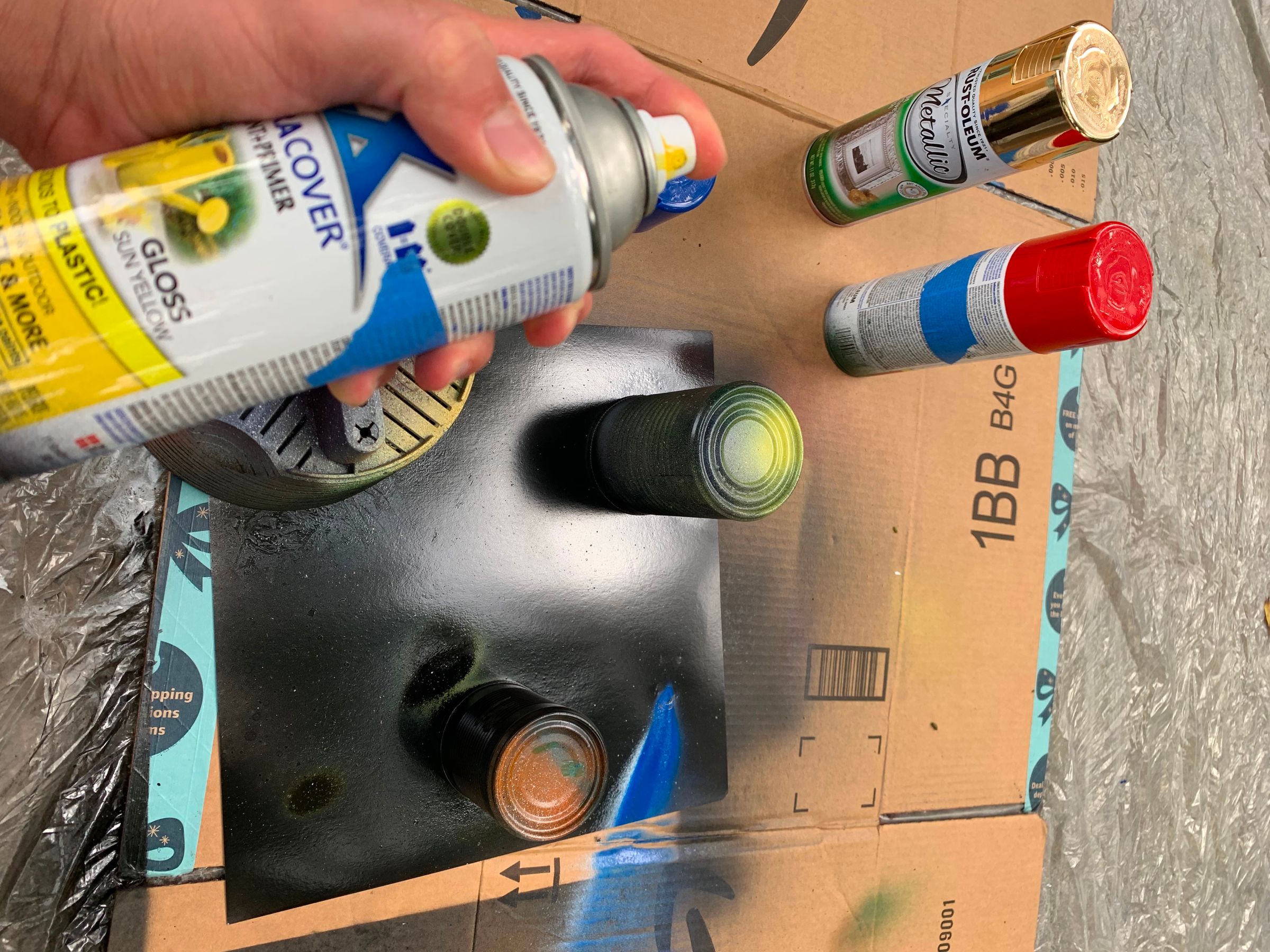 How to Make Spray Paint Art for Beginners : 11 Steps (with Pictures ...