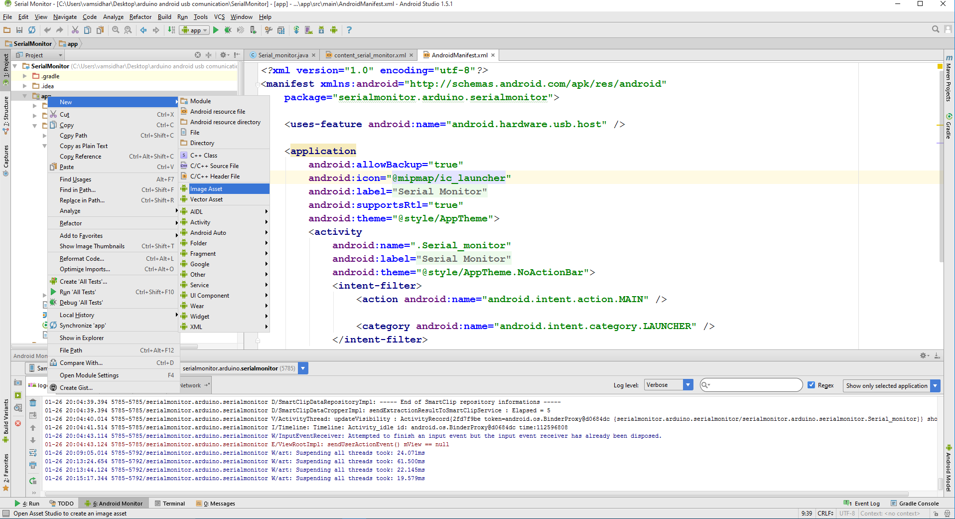 Arduino Android USB Serial Communication With OTG Cable : 11 Steps ...