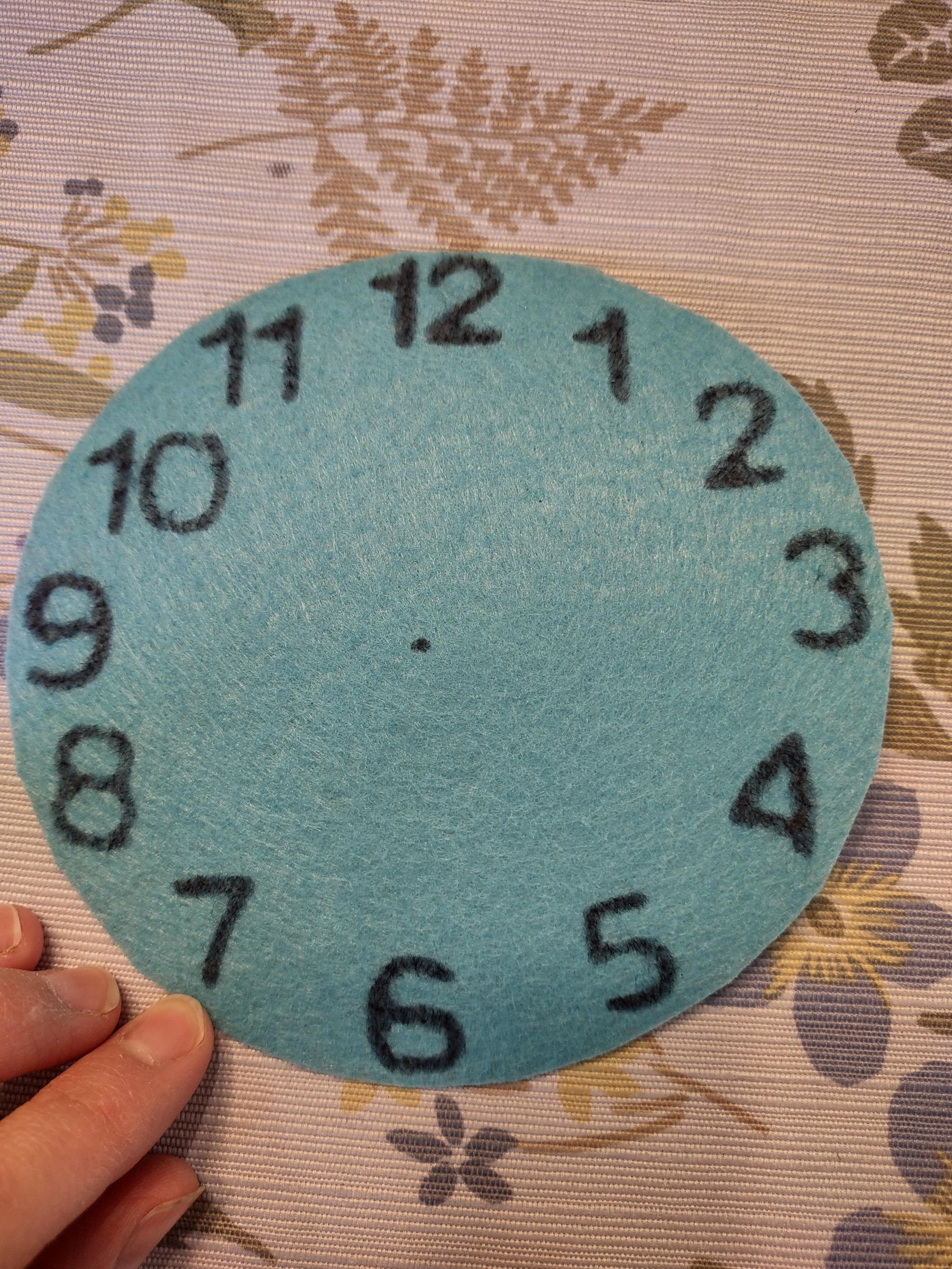 Fun Felt Fish! Practice Clock for Kids : 7 Steps (with Pictures ...