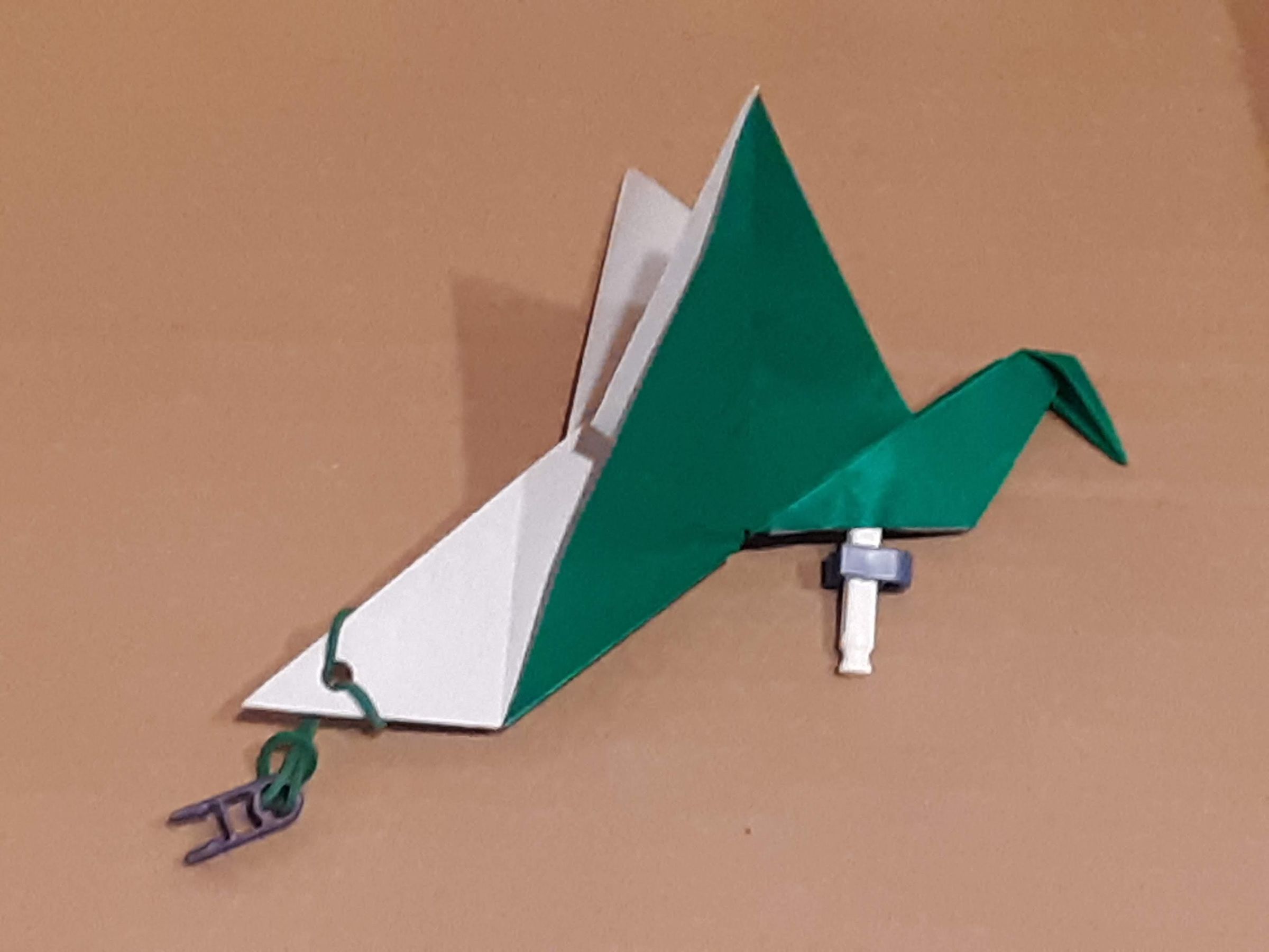 Control This Origami Flapping Bird With Your Phone : 12 Steps ...