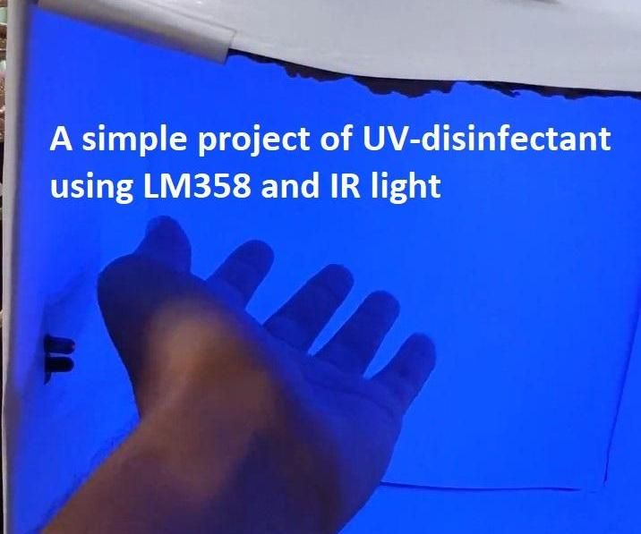 Automatic Hand Disinfectant Using UV Light : 5 Steps - Instructables