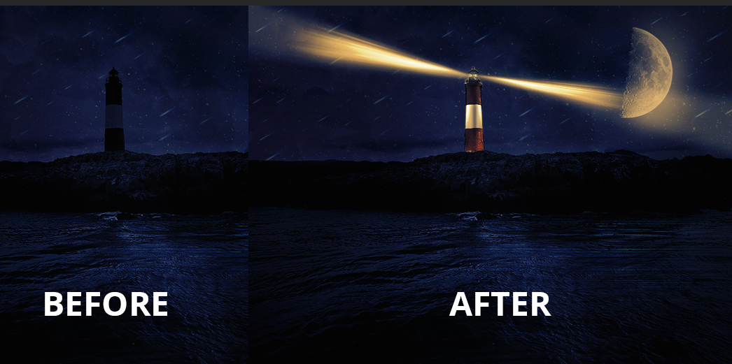 Turn Day to Night in Photoshop : 10 Steps (with Pictures) - Instructables