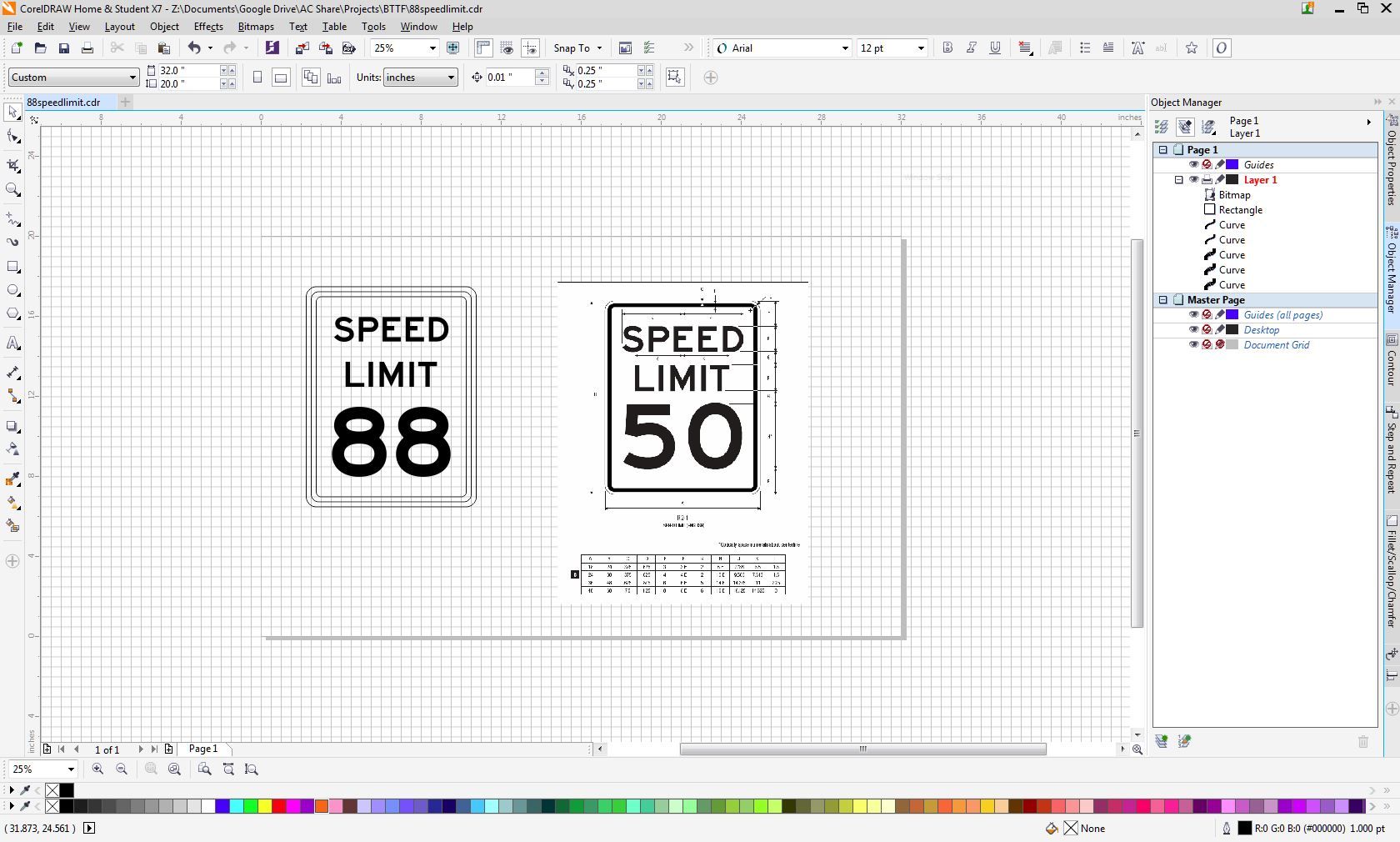 88 MPH Back to the Future Speed Signs : 4 Steps (with Pictures ...