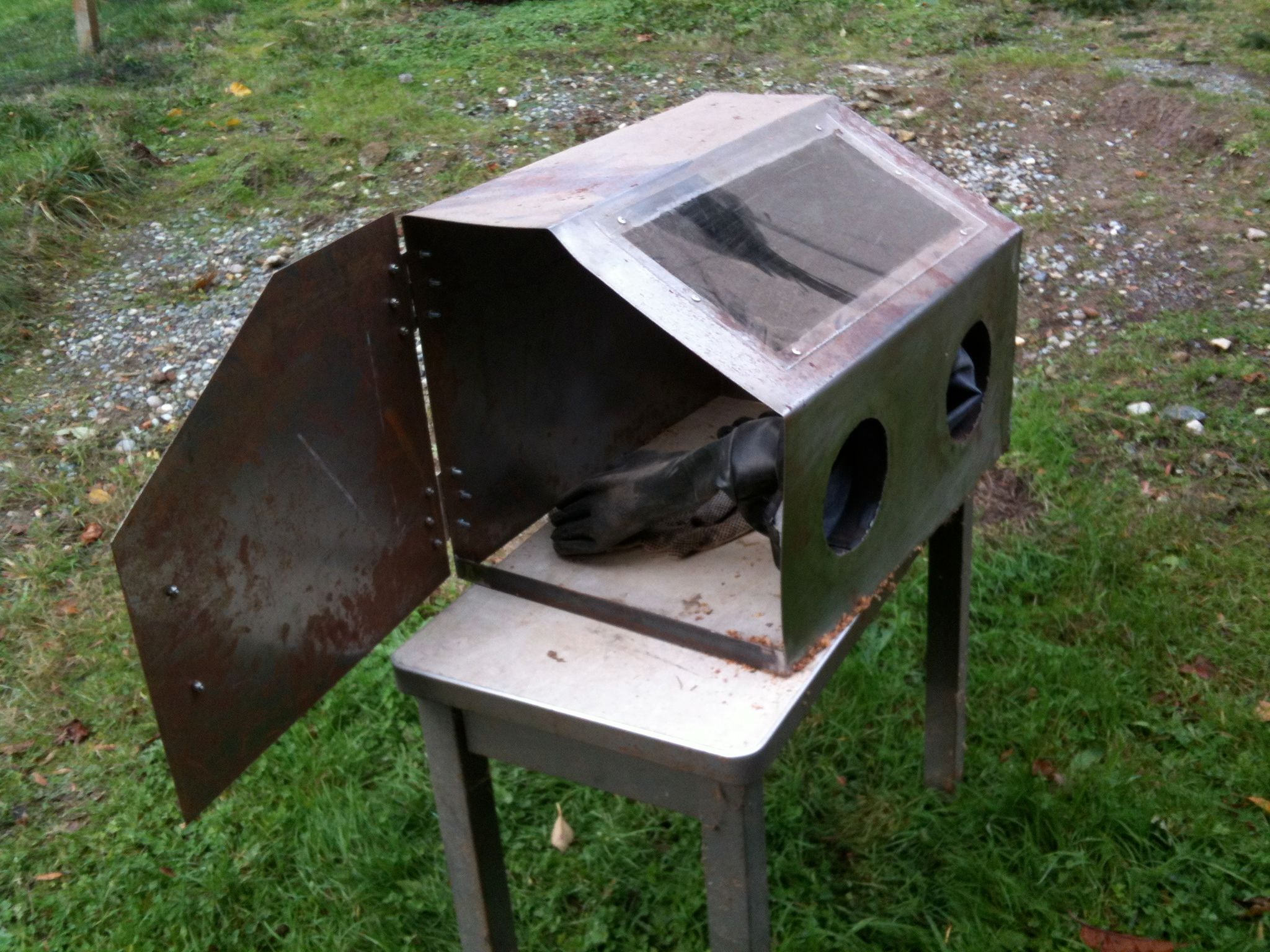 DIY Sandblast Cabintet : 6 Steps (with Pictures) - Instructables