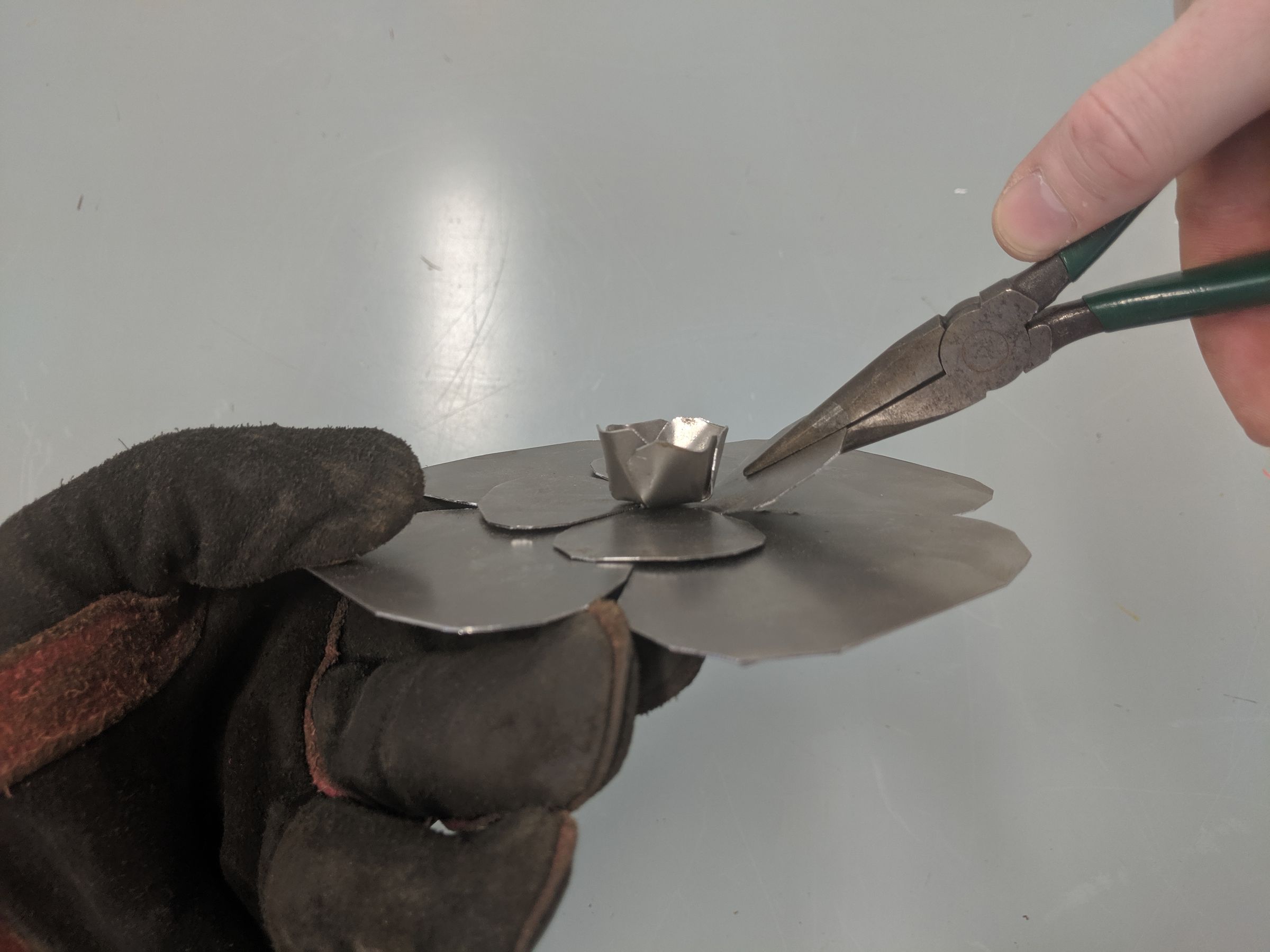 Easy Sheet Metal Flower : 7 Steps (with Pictures) - Instructables