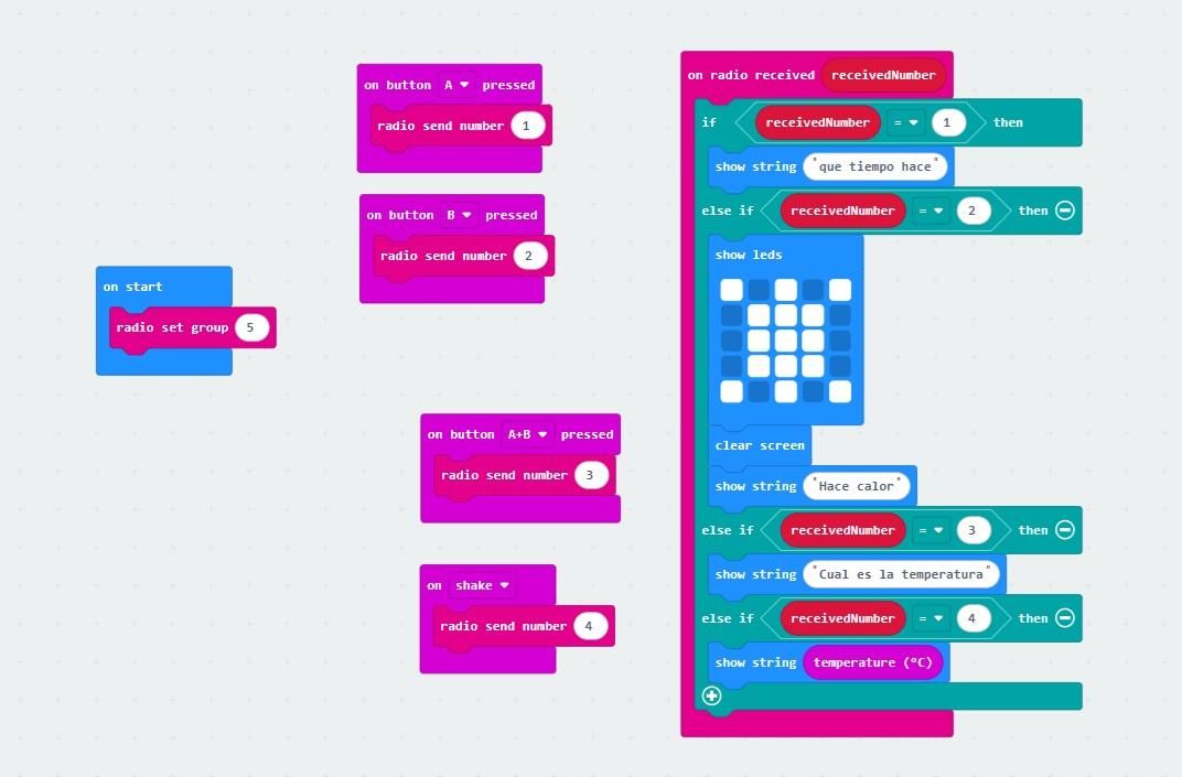 Two Micro:bits Talk About the Weather in Spanish : 5 Steps - Instructables