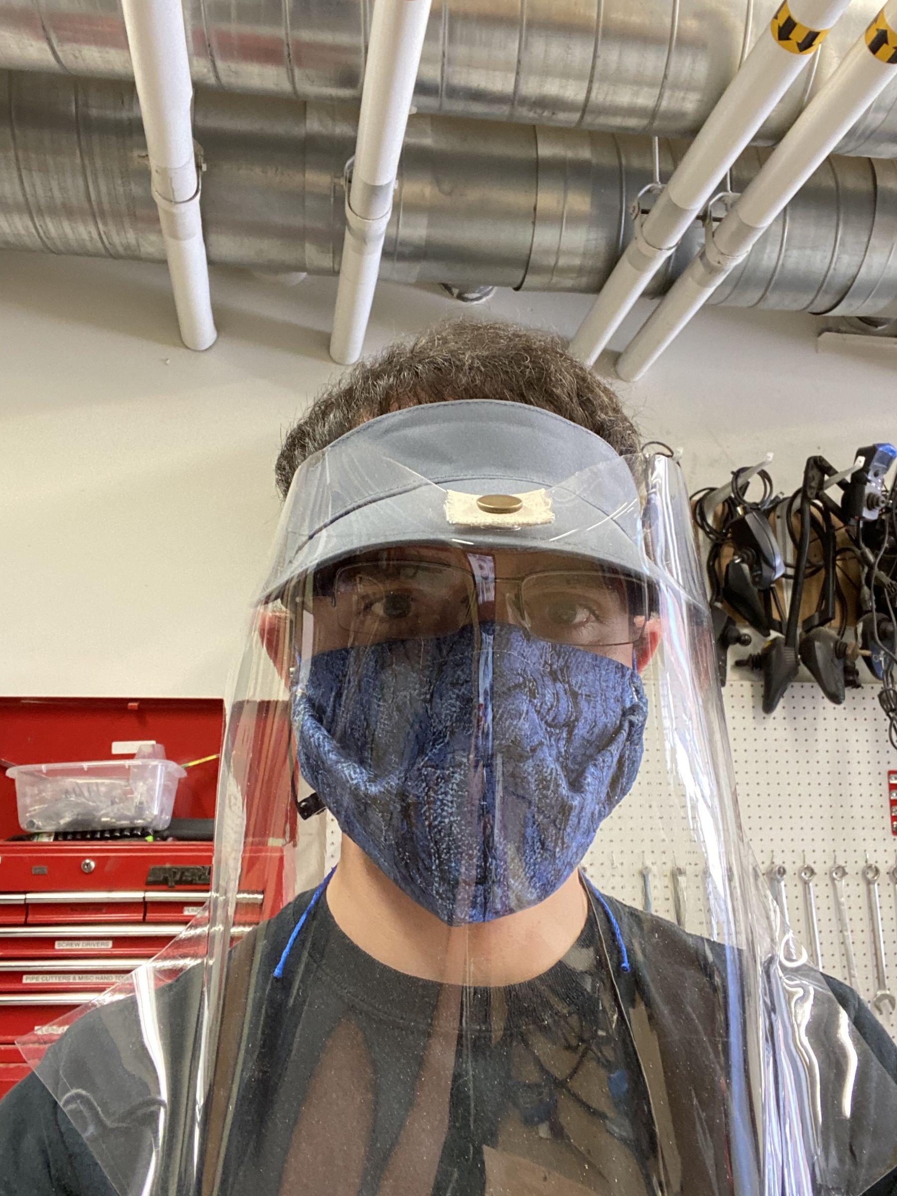 Adaptive Face Shield : 6 Steps - Instructables