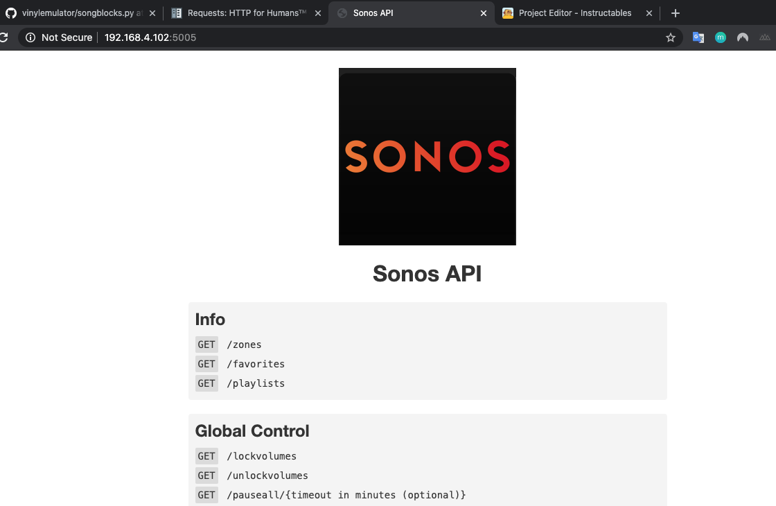 Sonos Spotify Vinyl Emulator : 26 Steps - Instructables