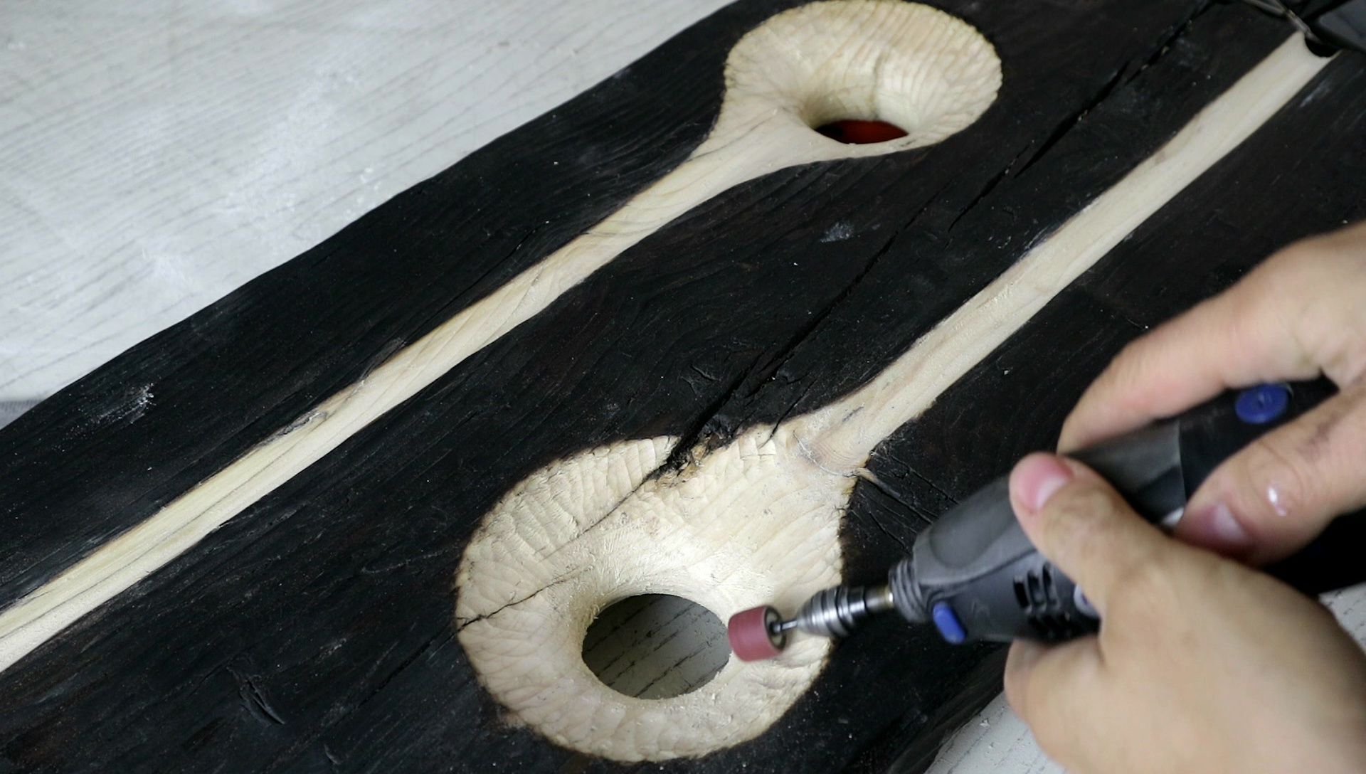 Sculptural Wall Clock | Shou-Sugi-Ban Technique : 11 Steps (with ...