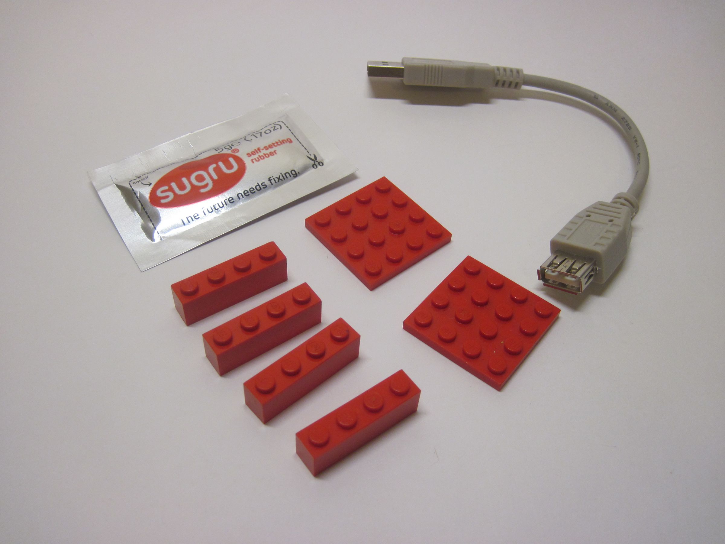 Lego + Sugru Panel Mount Connectors (with RetroPie Case As Example) : 8 ...