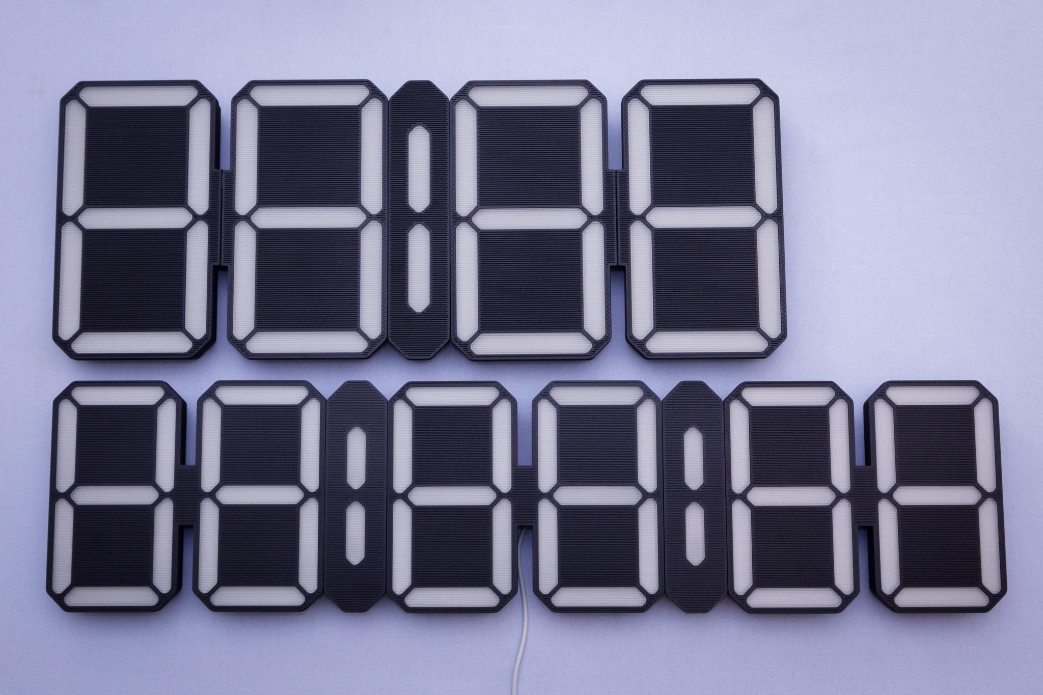 Retro 7 Segment Clock - the Final One(s) : 11 Steps (with Pictures ...